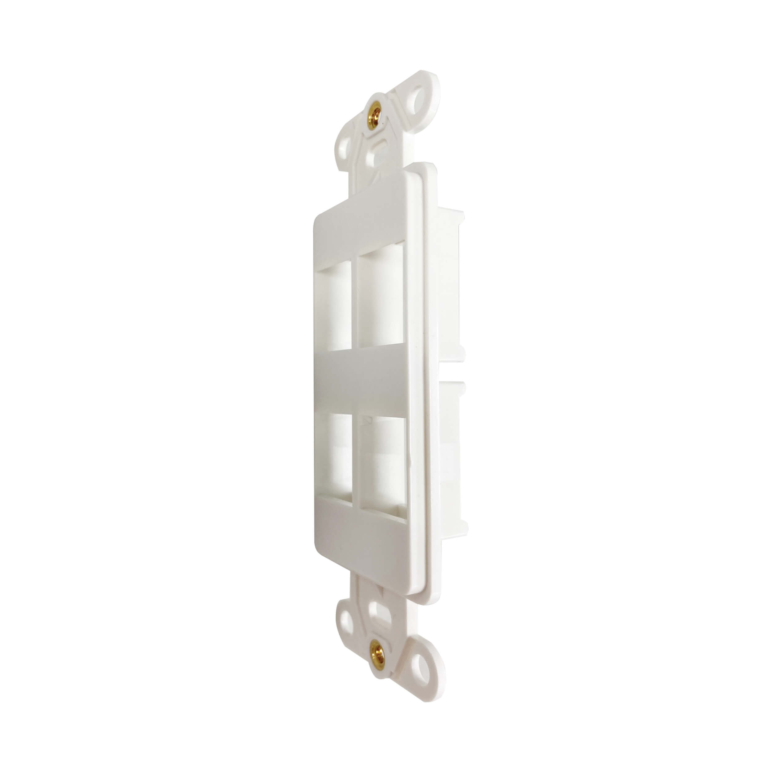 4-Port Decora Style Insert for Faceplate, Antibacterial, Ivory | Eaton