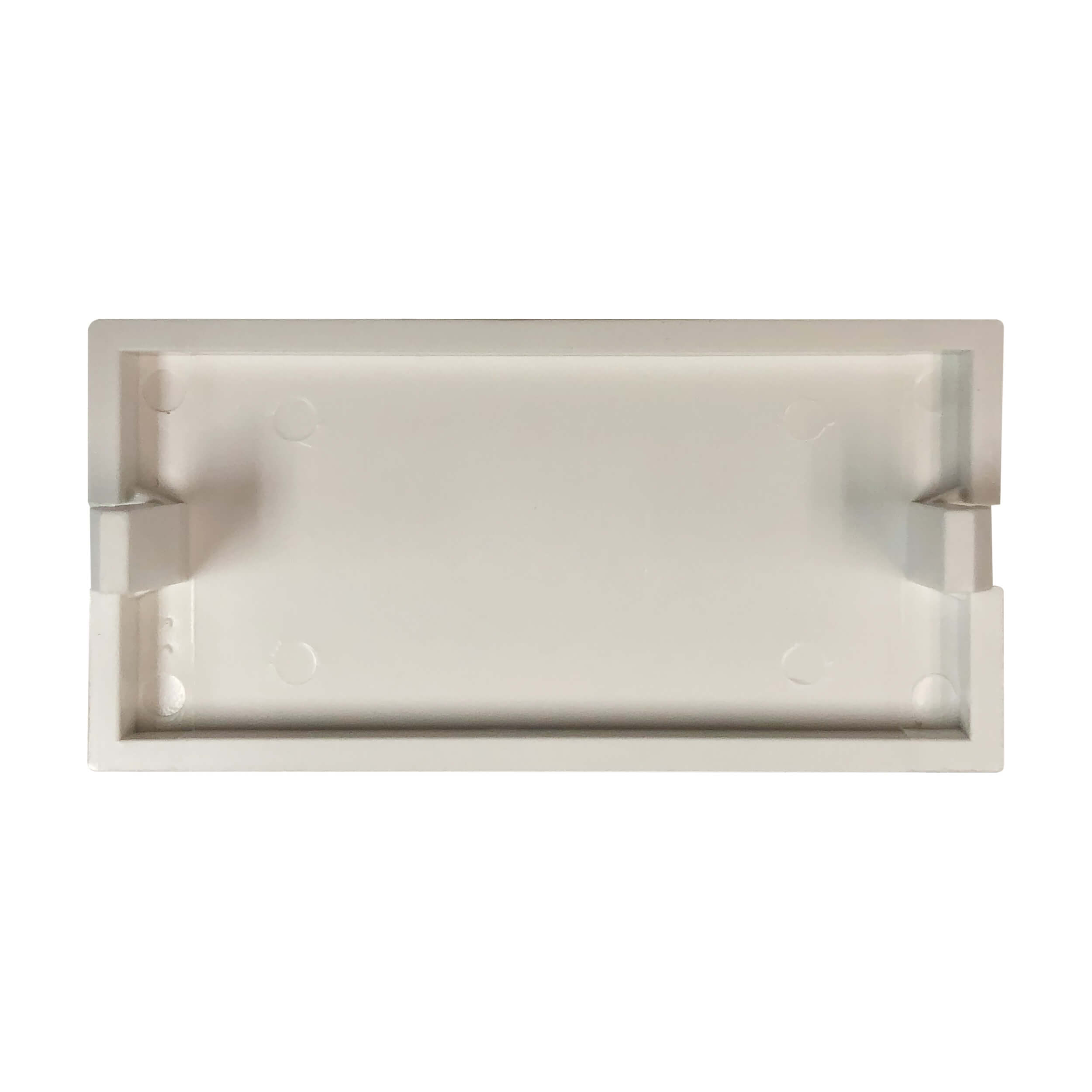 Snap-In Blank Keystone Jack Insert, UK, 25x50mm, White | Eaton
