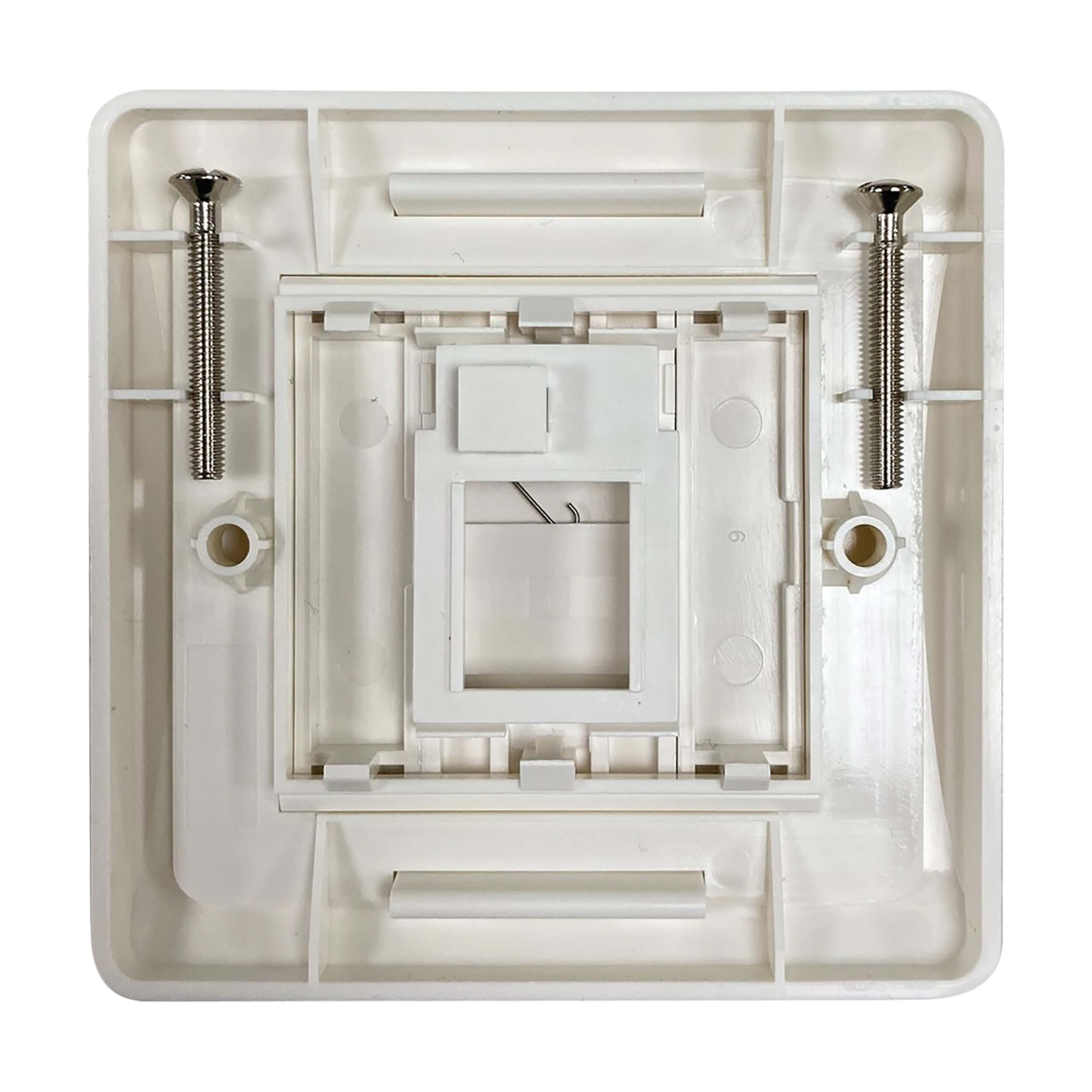 1-Port UK Style Keystone Wall Plate with Unloaded Shuttered Module ...