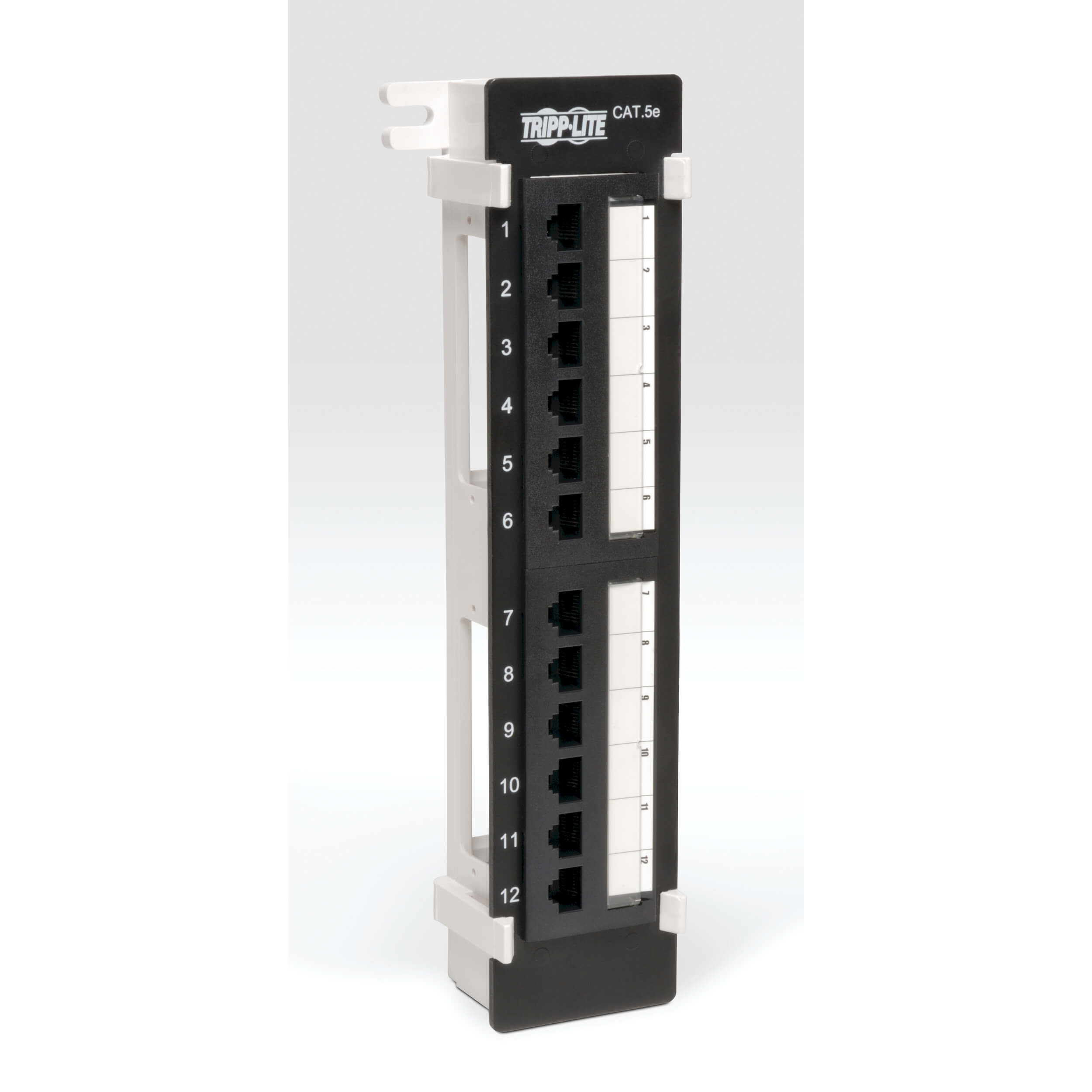 12-Port Wall-Mount Cat5e Patch Panel | Eaton