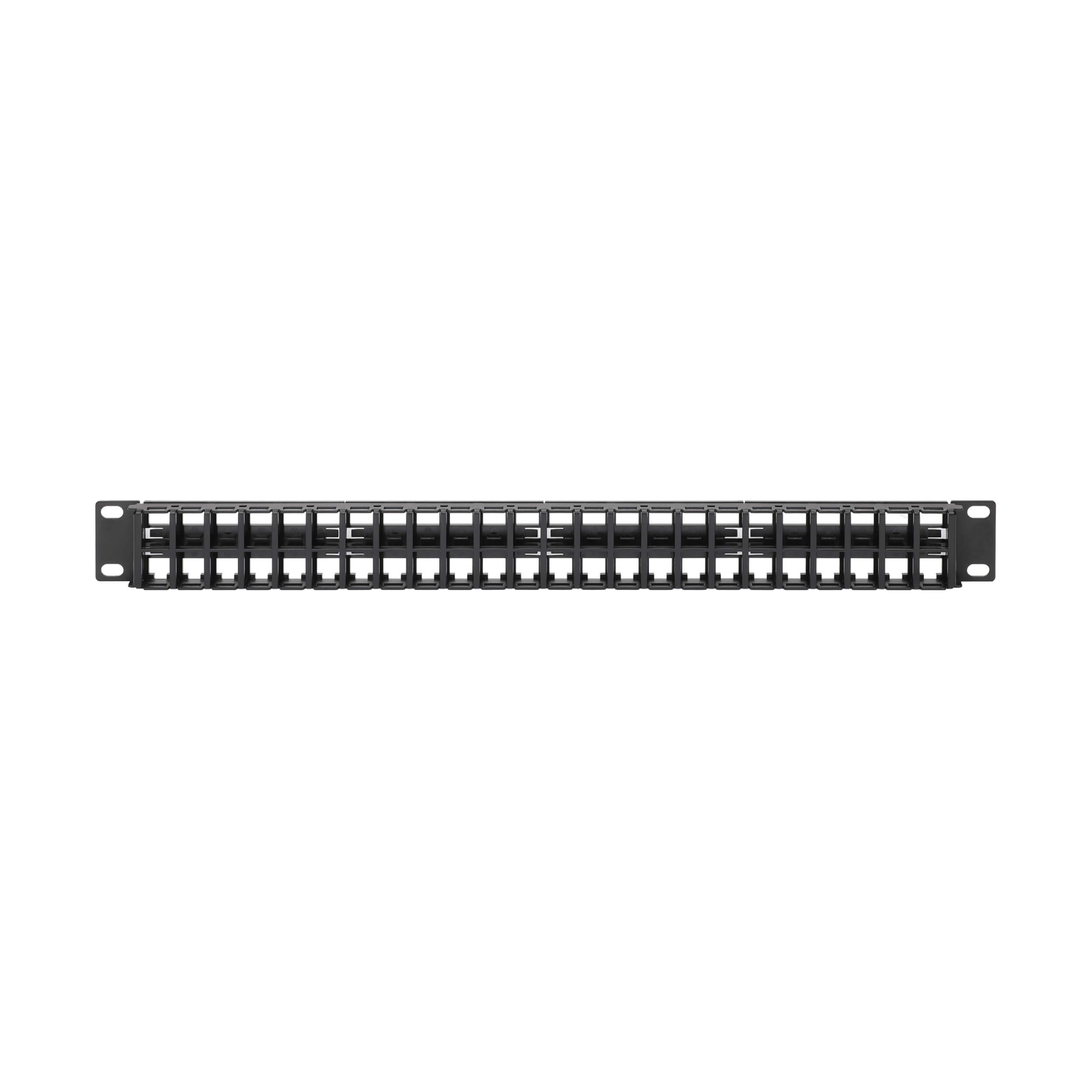 48-Port Patch Panel, 1U, Unshielded | Eaton