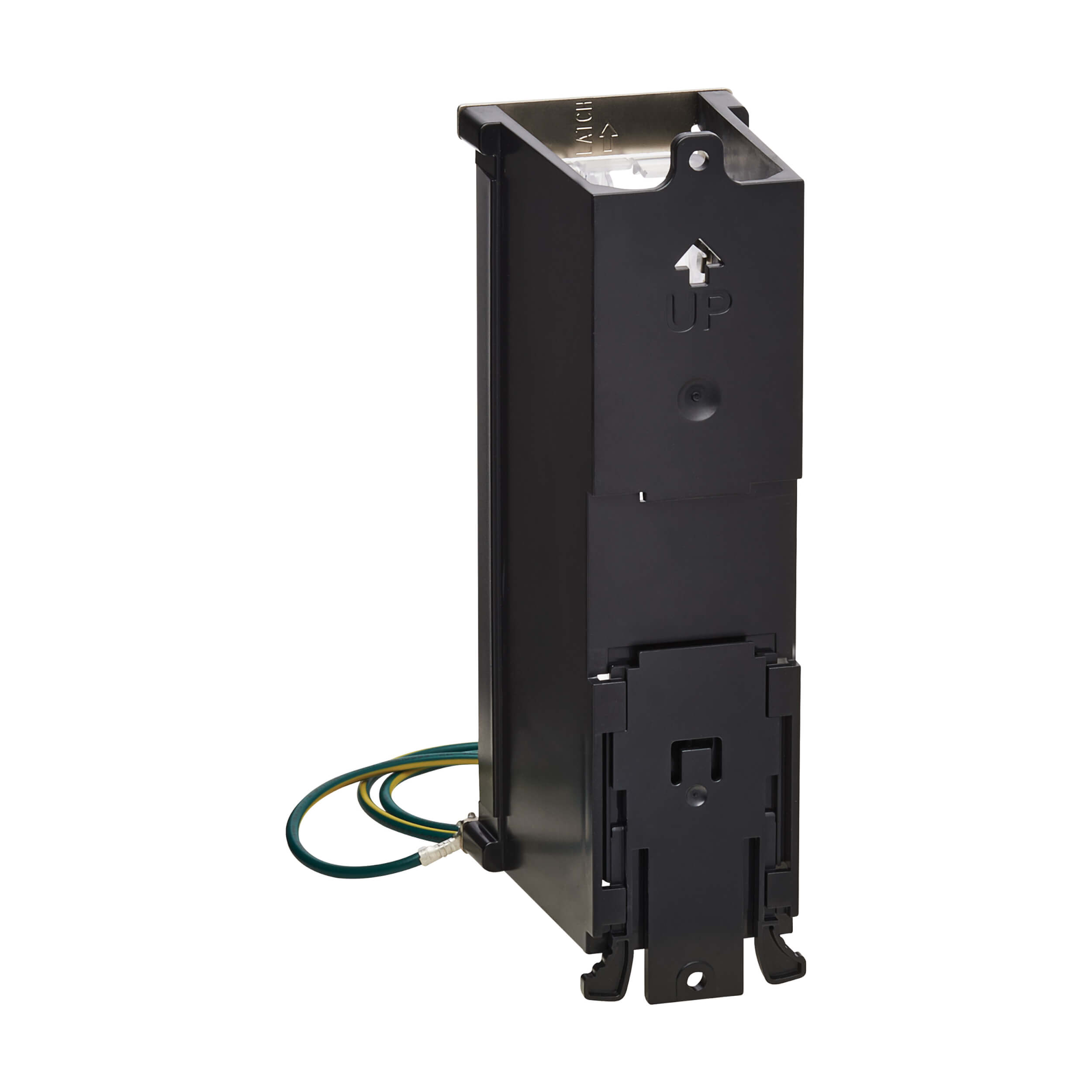 8-Port DIN-Rail Mounting Keystone Patch Panel, Grounding, Metal | Eaton