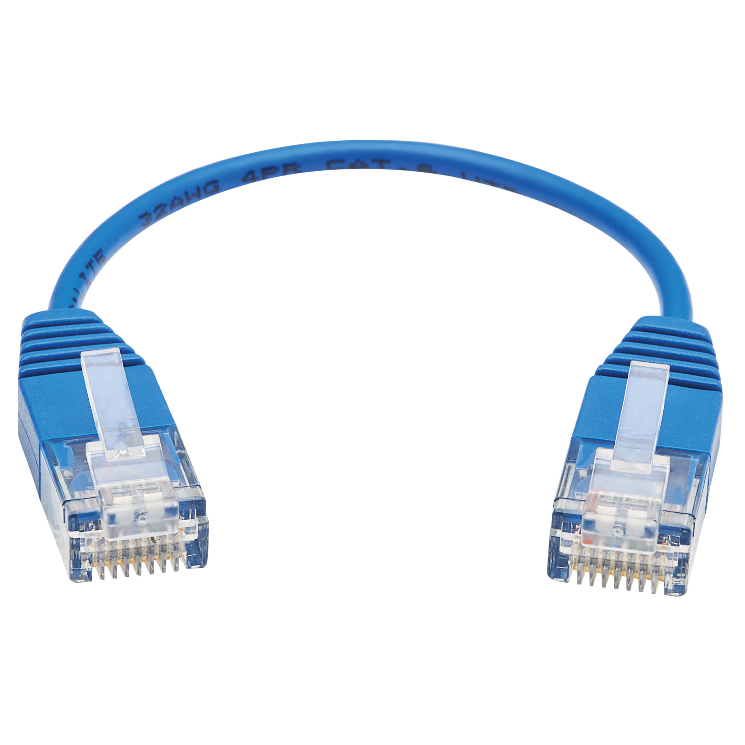 Cat6 Molded Ultra-Slim UTP Ethernet Cable, 6-in. | Eaton