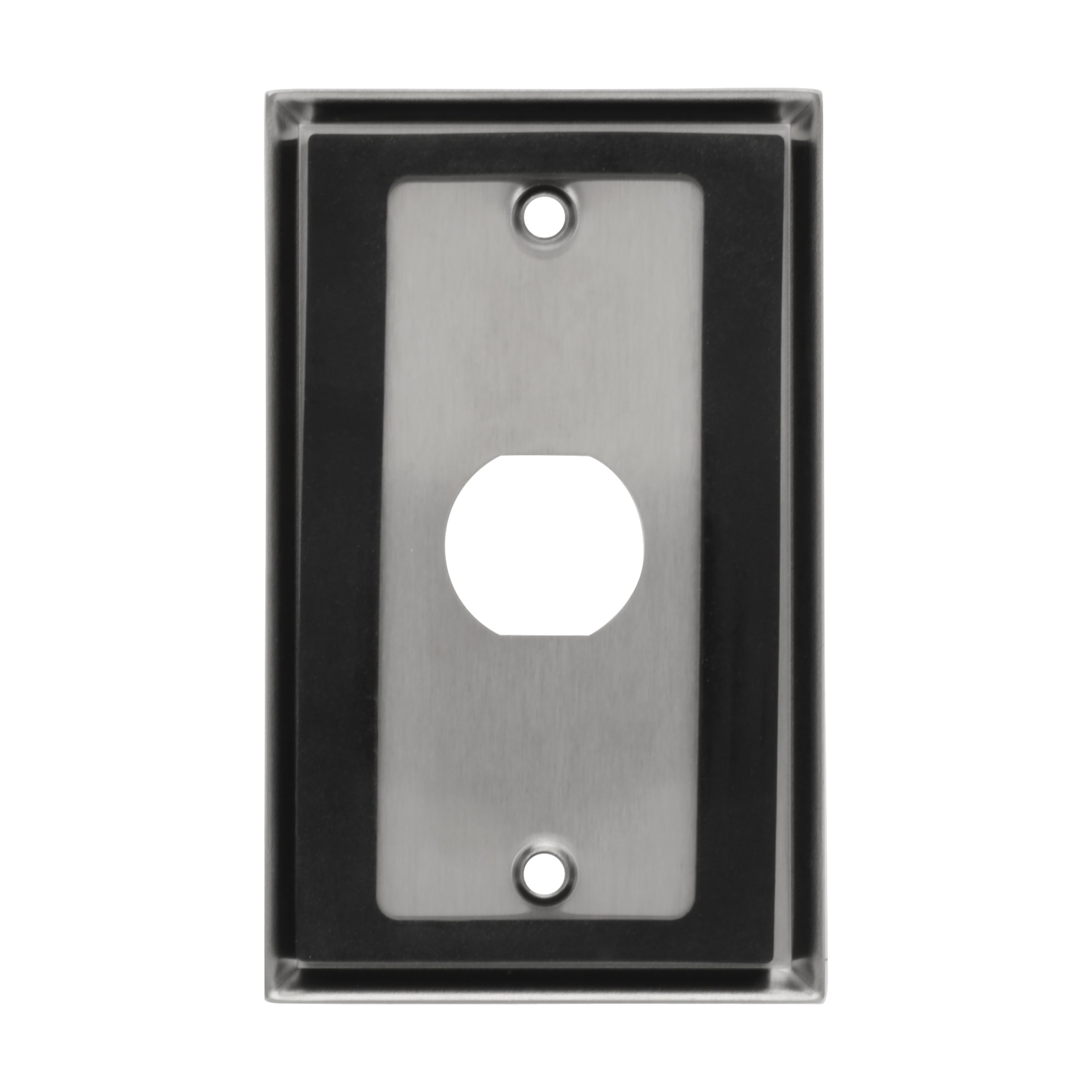 Bulkhead Wall Plate, 1 Cutout, Industrial, Metal | Eaton