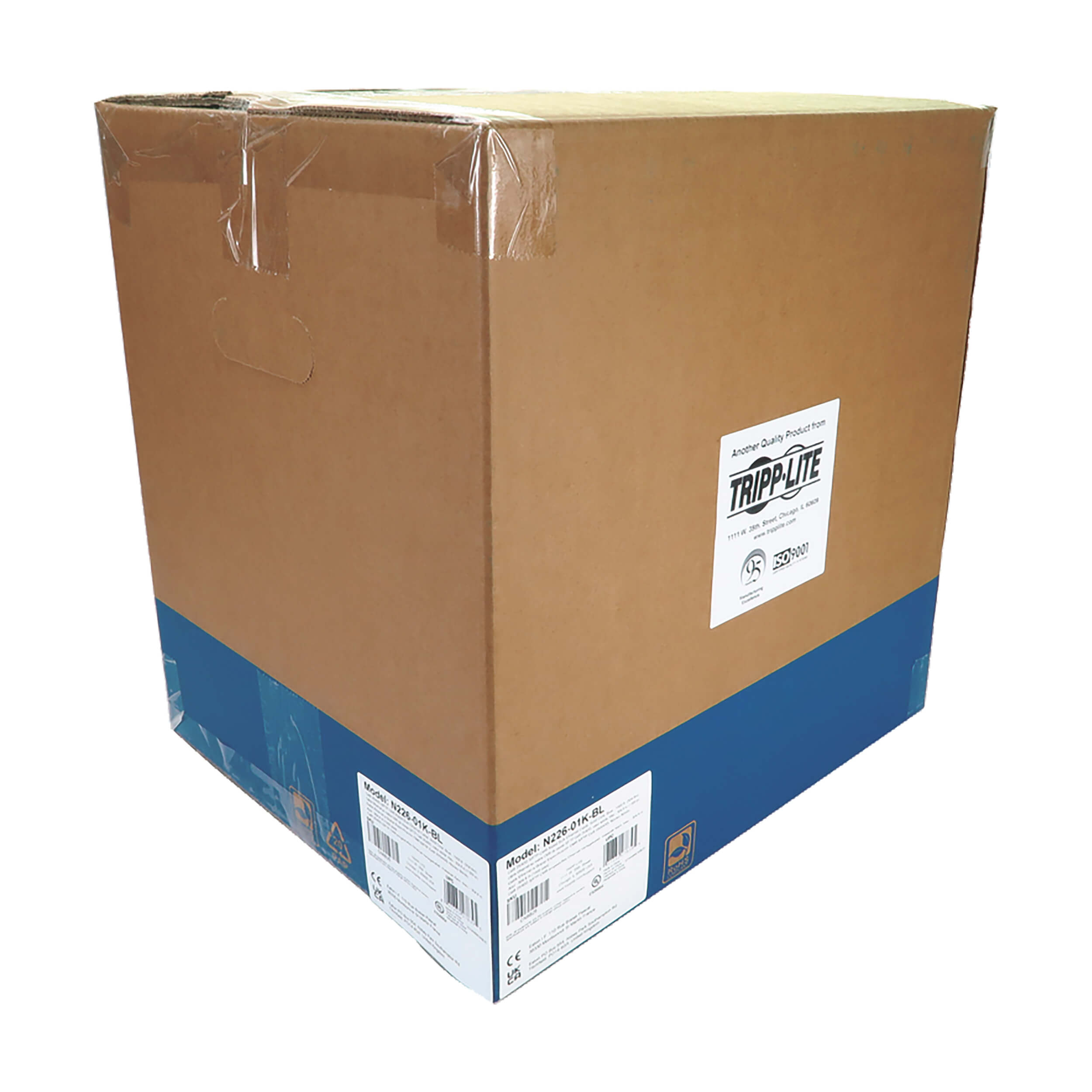 Cat8 25G 40G Bulk SFTP Solid-Core CMR Cable, Blue, 1000-ft | Eaton