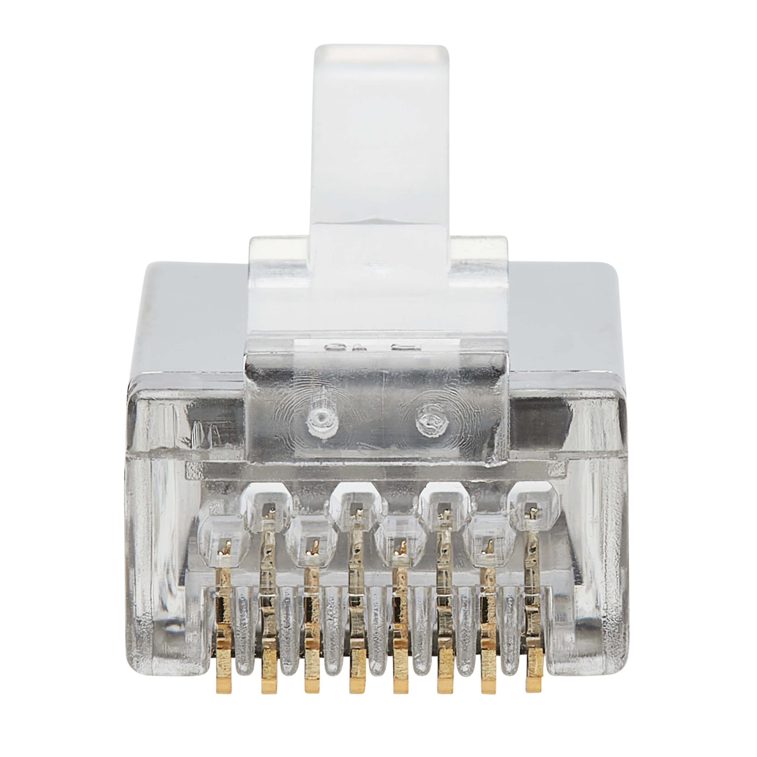 RJ45 Pass-Through FTP Modular Plugs, Cat6, 100 Pack | Eaton