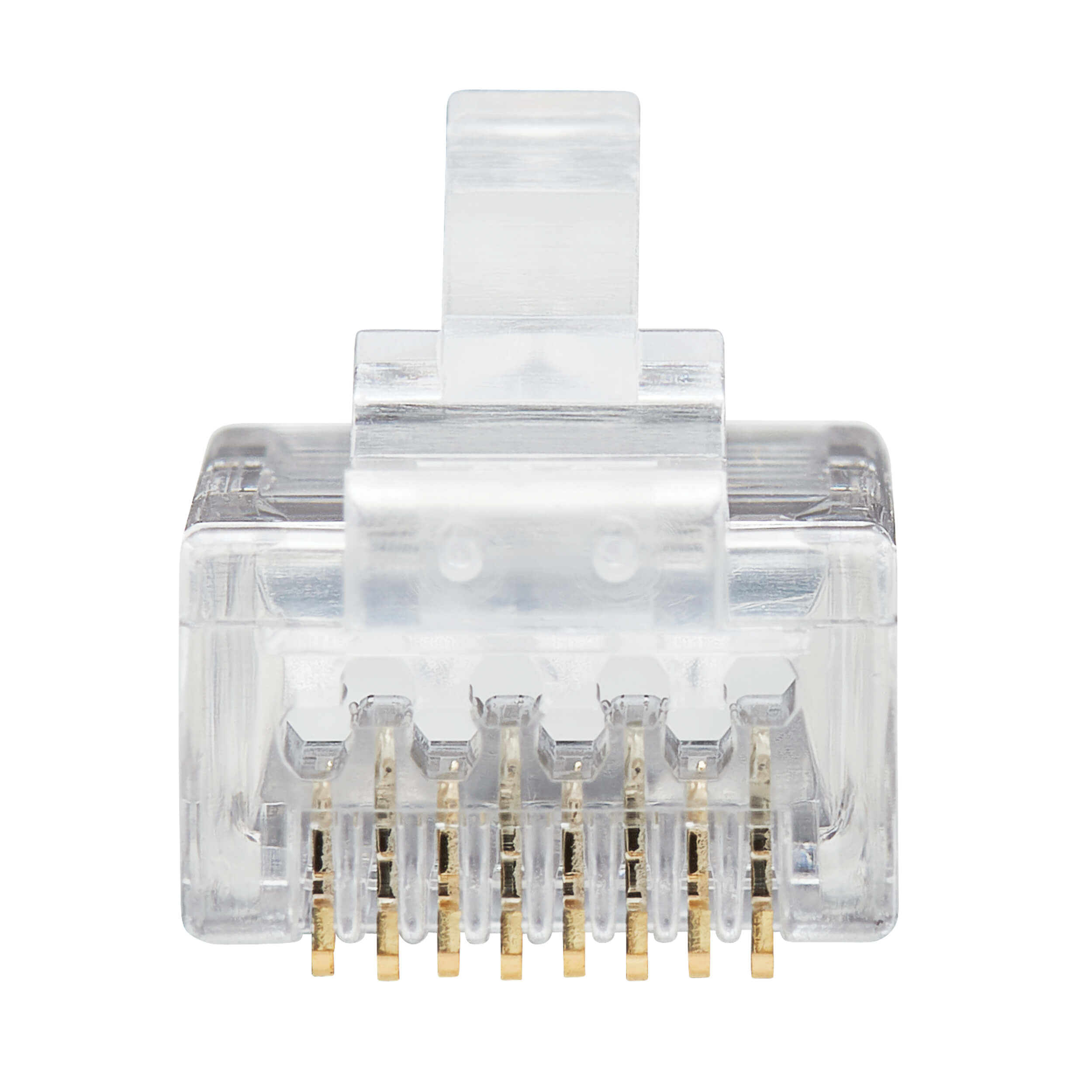 RJ45 Pass-Through UTP Modular Plugs, Cat6, 100 Pack | Eaton
