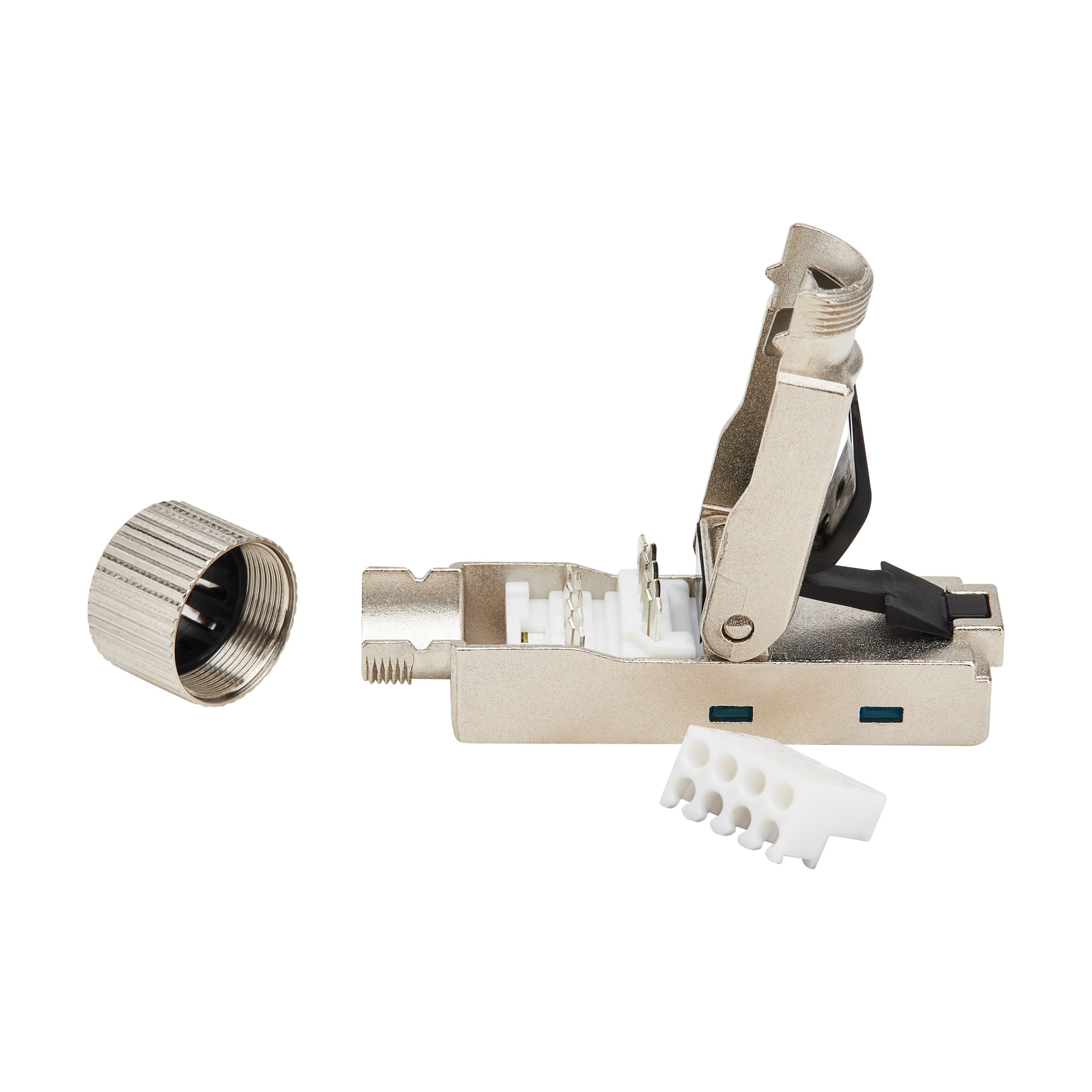 RJ45 STP Field-Termination Plug, Modular, Cat6a, PoE | Eaton