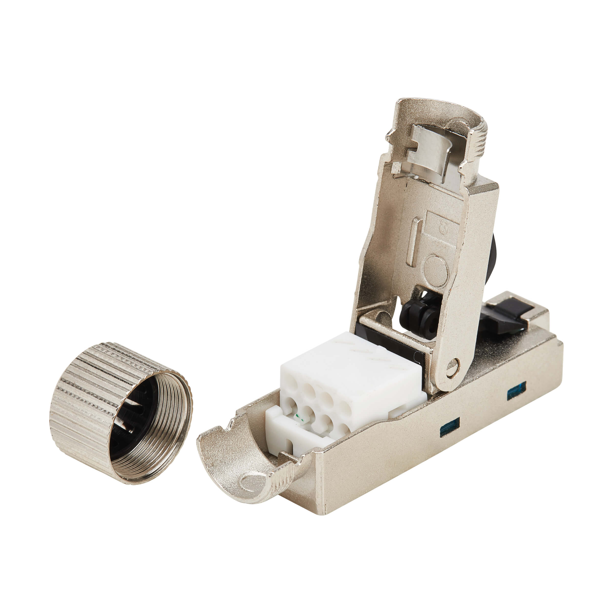 RJ45 STP Field-Termination Plug, Modular, Cat6a, PoE | Eaton