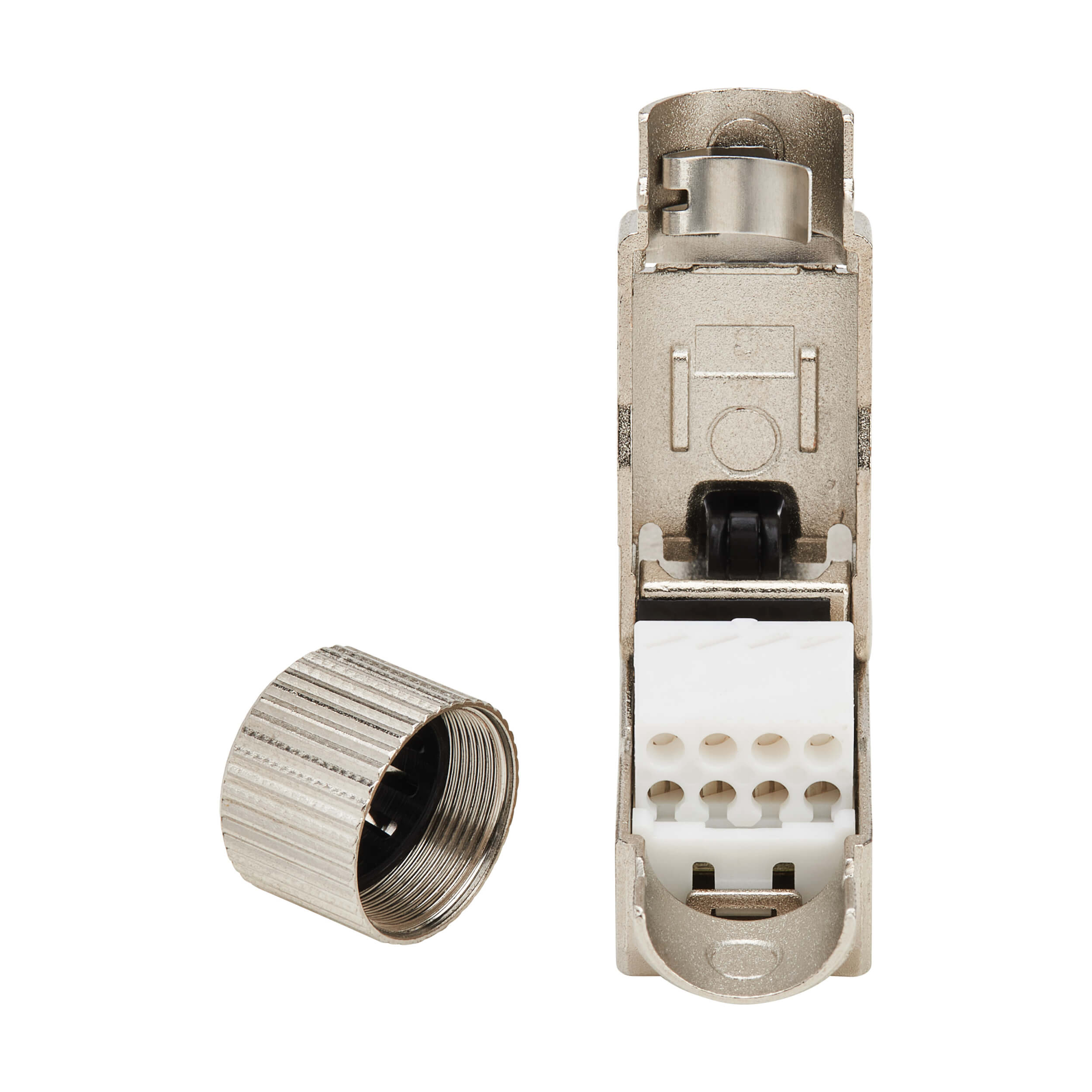 RJ45 STP Field-Termination Plug, Modular, Cat6a, PoE | Eaton