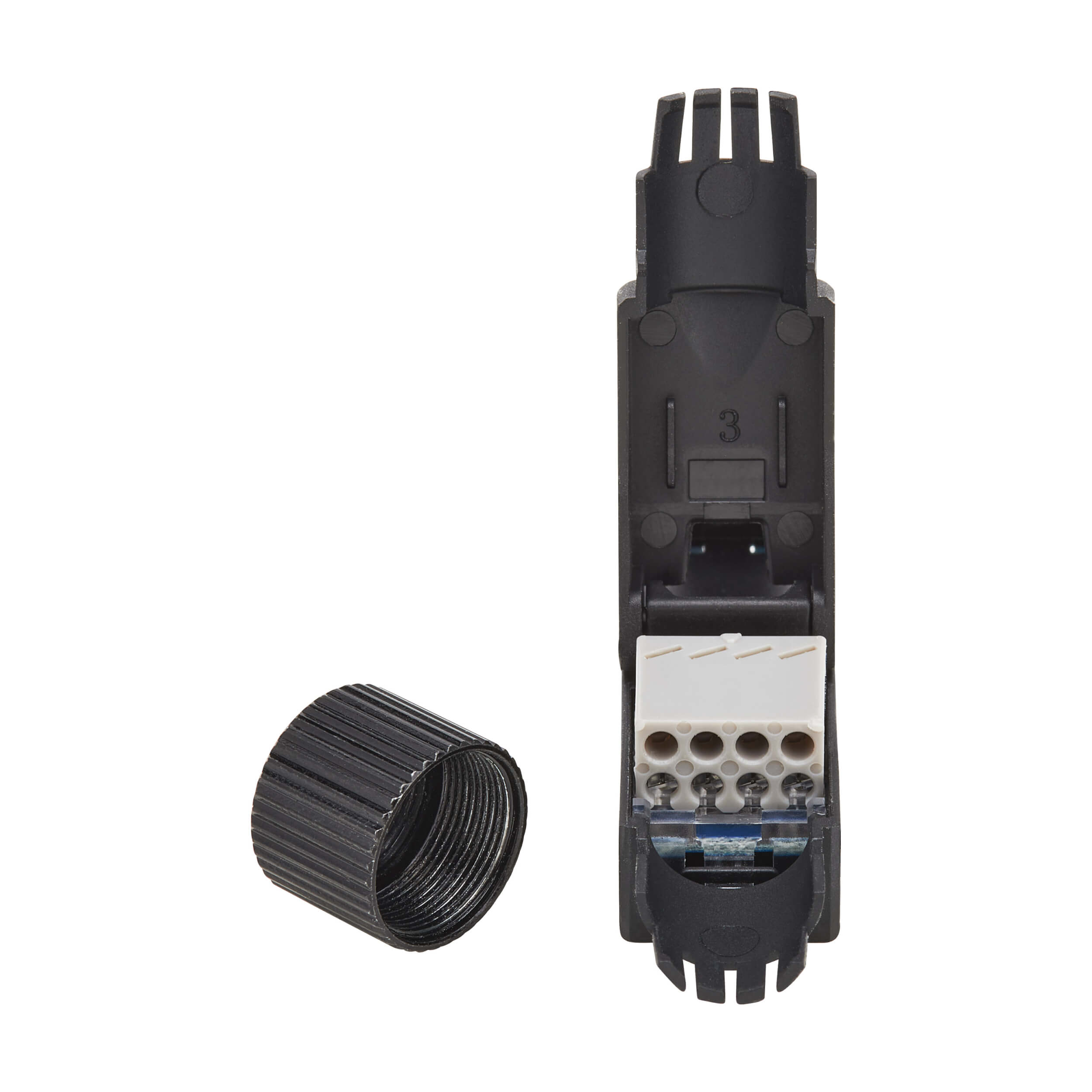 RJ45 UTP Field-Termination Plug, Cat6a, 568A/568B | Eaton
