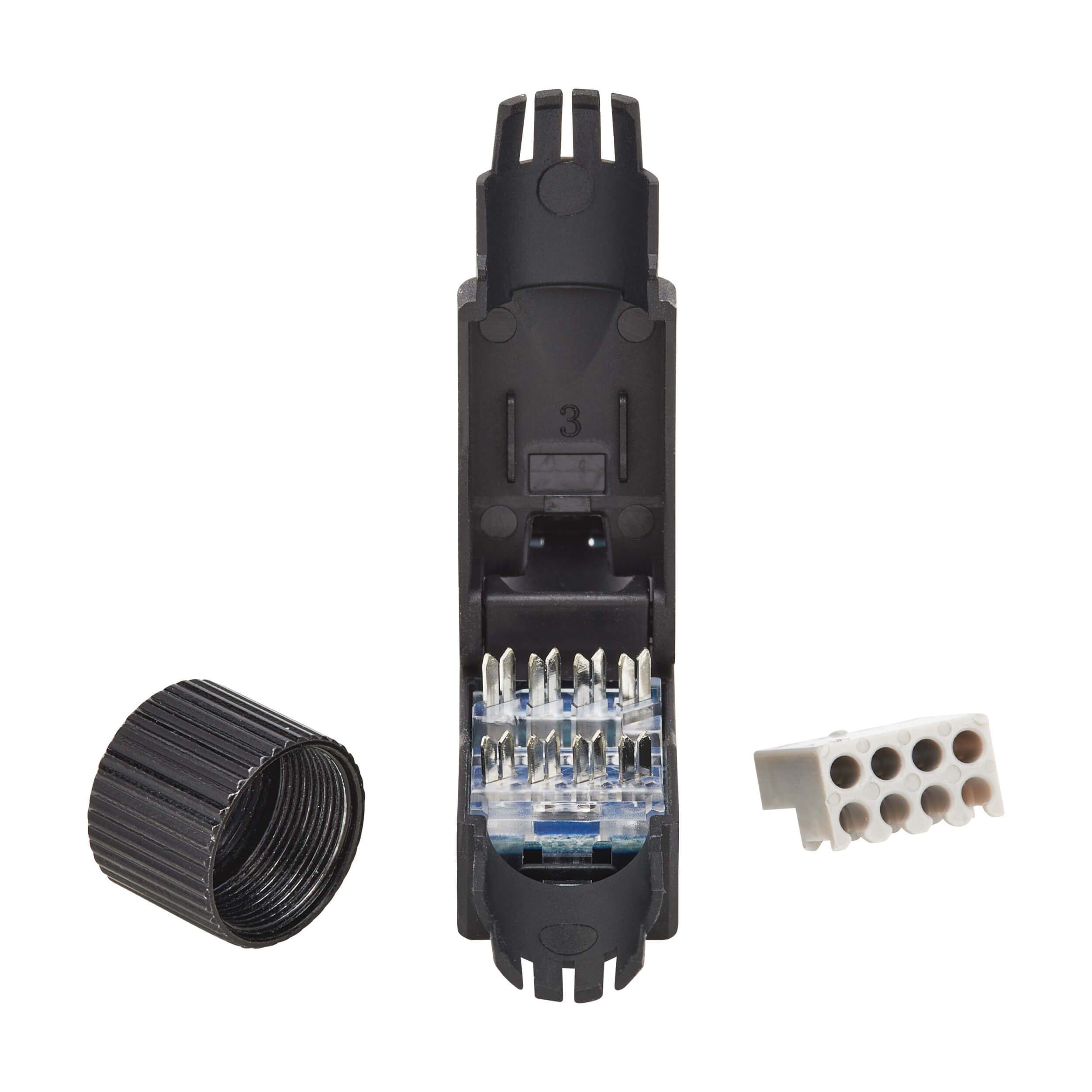 RJ45 UTP Field-Termination Plug, Cat6a, 568A/568B | Eaton