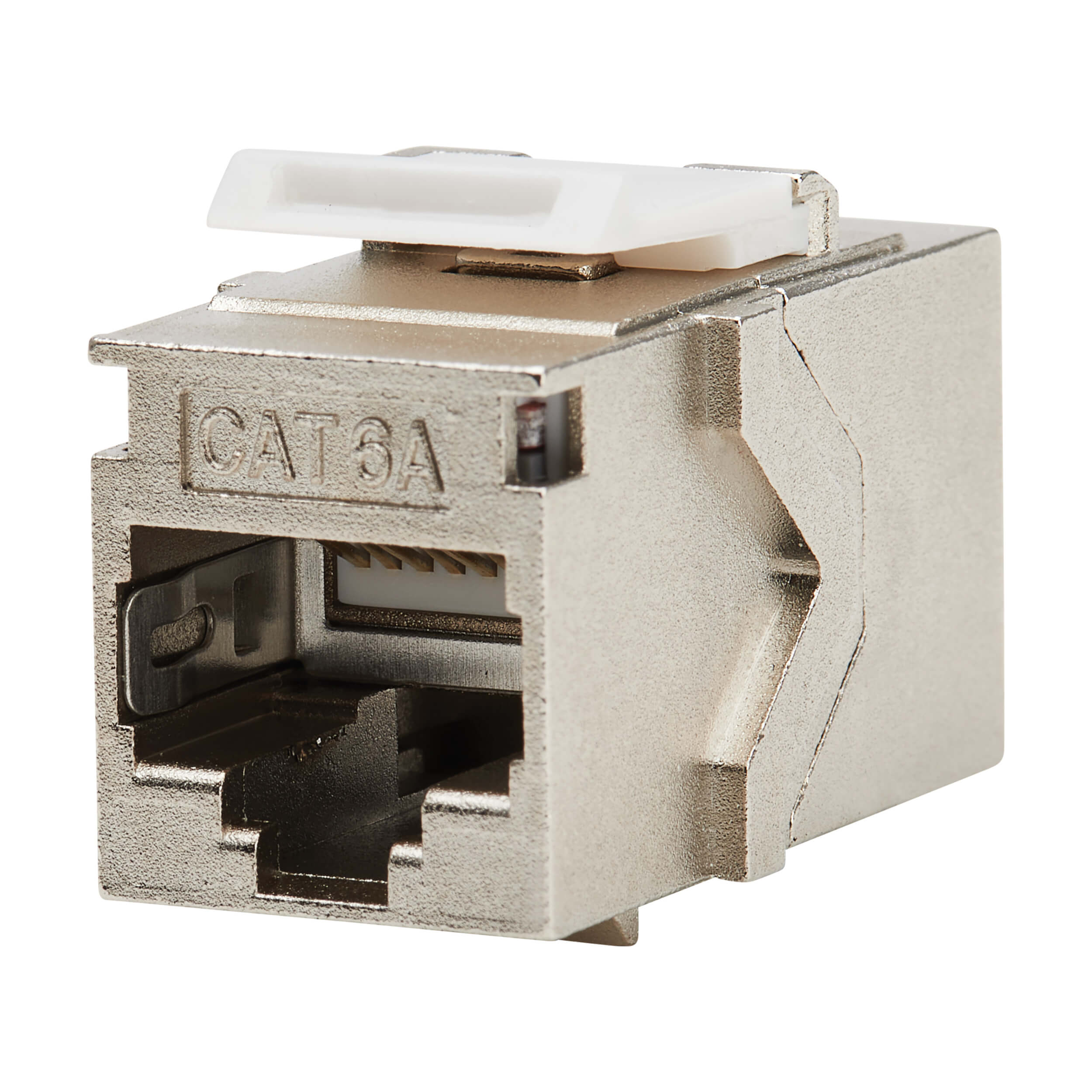 Cat6a Straight-Through Modular Shielded Snap-In Coupler, RJ45 F/F | Eaton