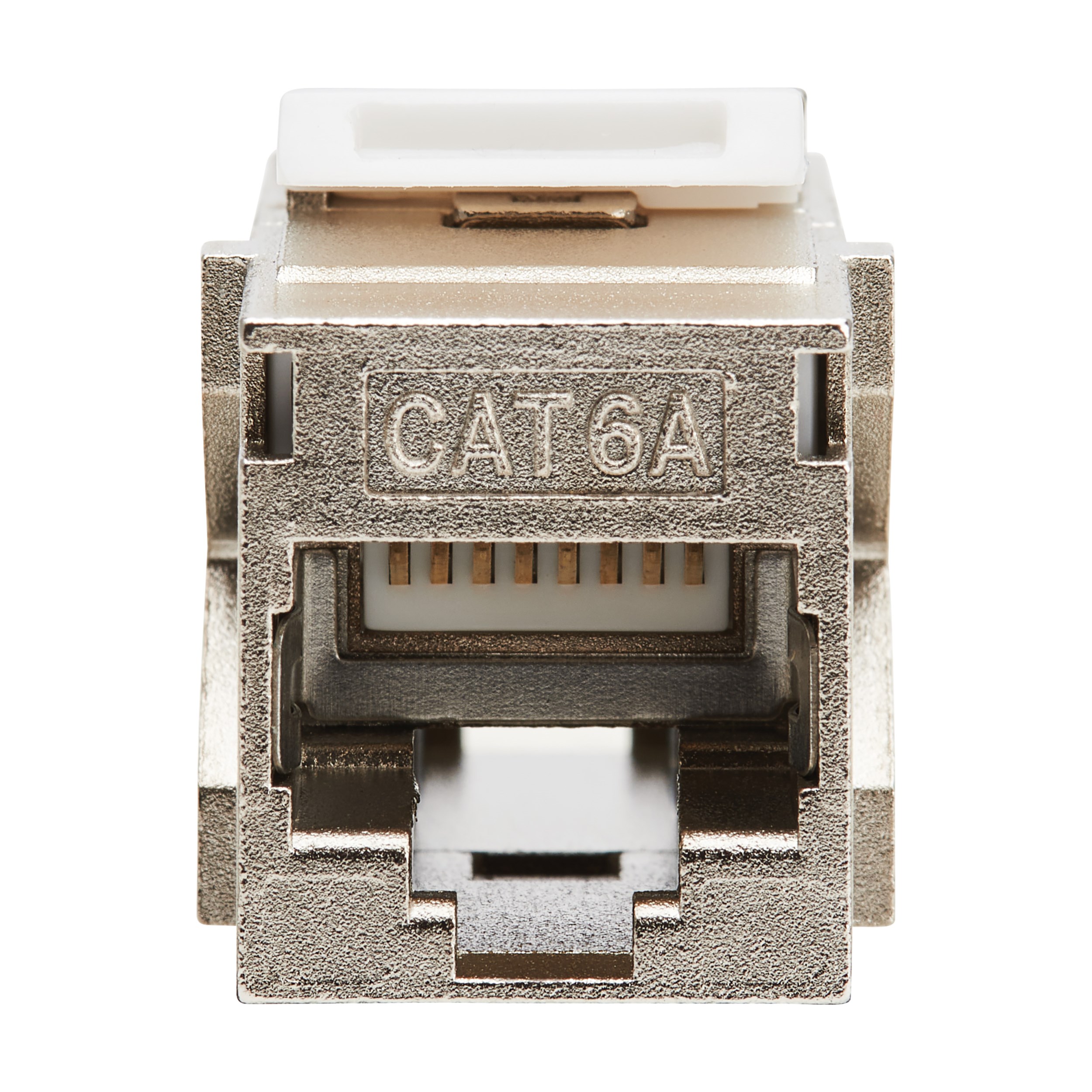 Cat6a Straight-Through Modular Shielded Snap-In Coupler, RJ45 F/F | Eaton
