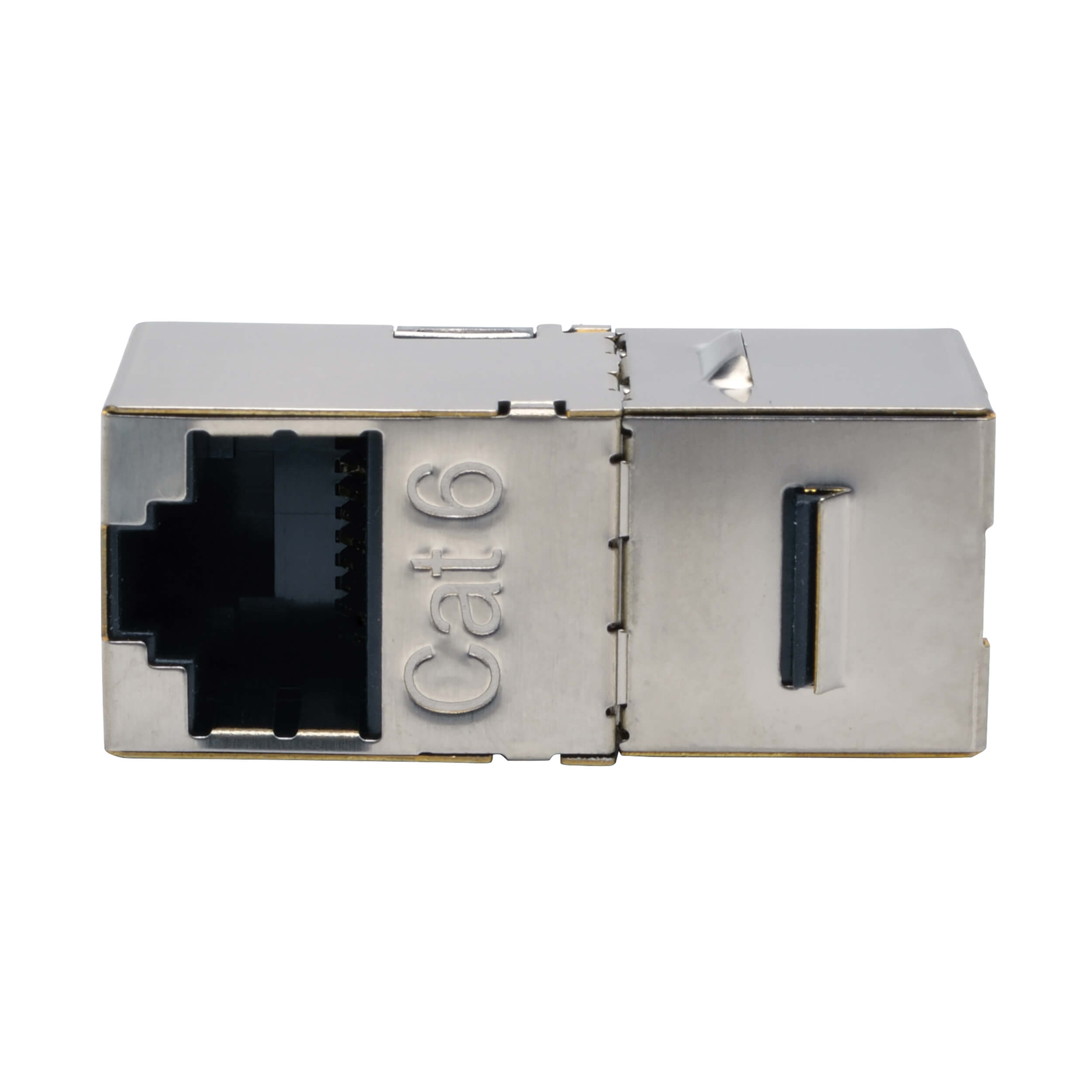 Cat6 Straight-Through Modular Shielded In-Line Snap-In Coupler | Eaton