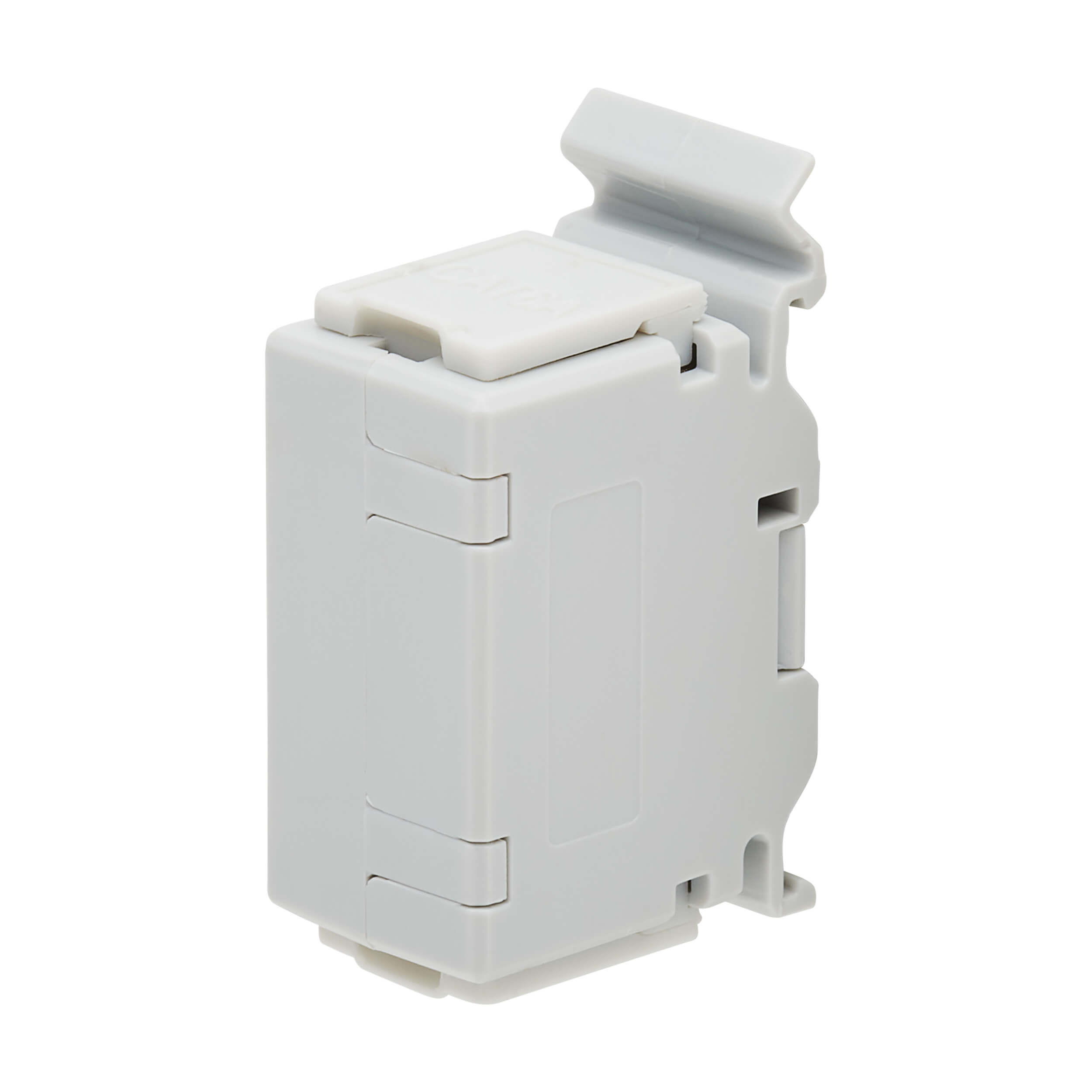 Cat6a Shielded In-Line DIN-Rail Mountable Snap-In Coupler | Eaton