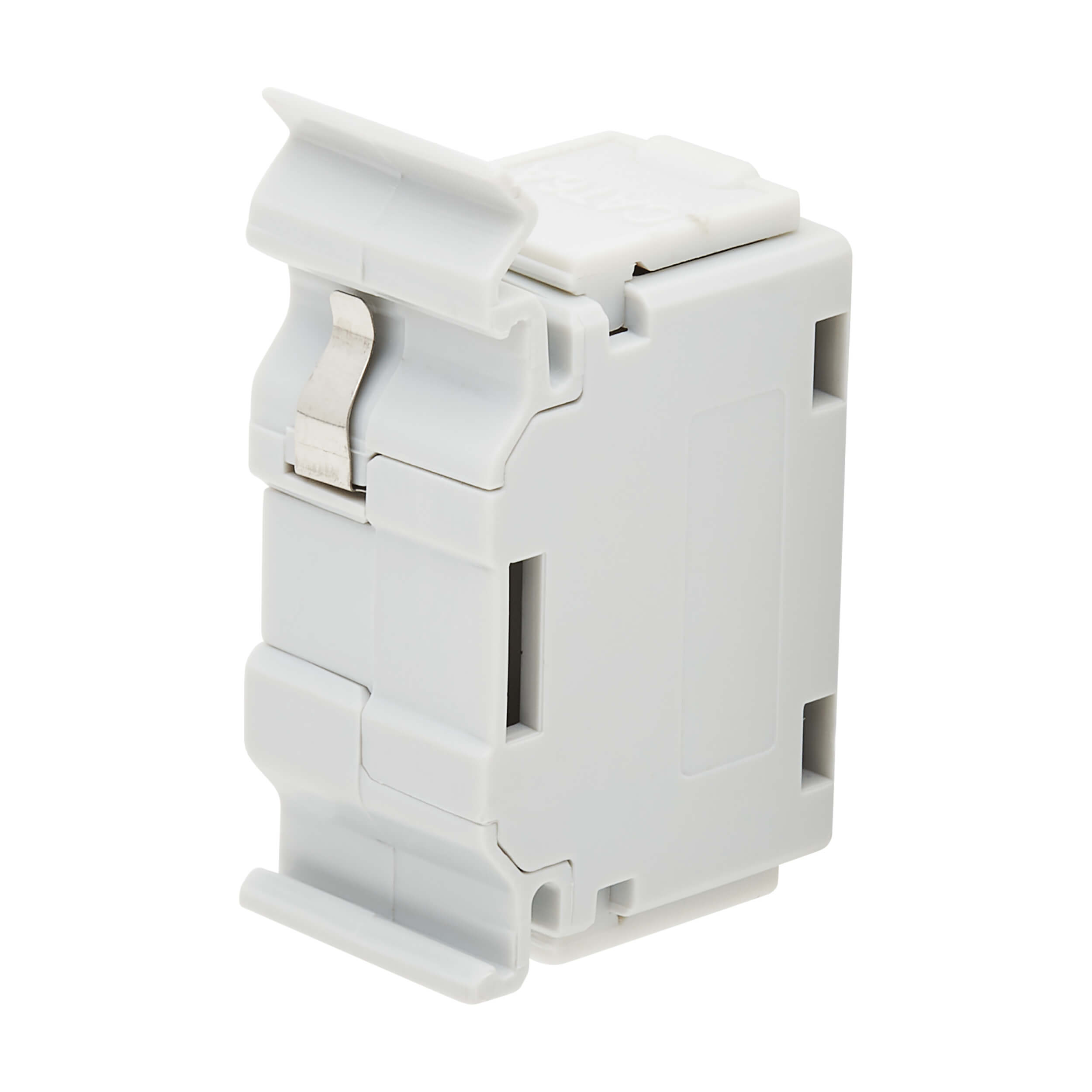 Cat6a Shielded In-Line DIN-Rail Mountable Snap-In Coupler | Eaton
