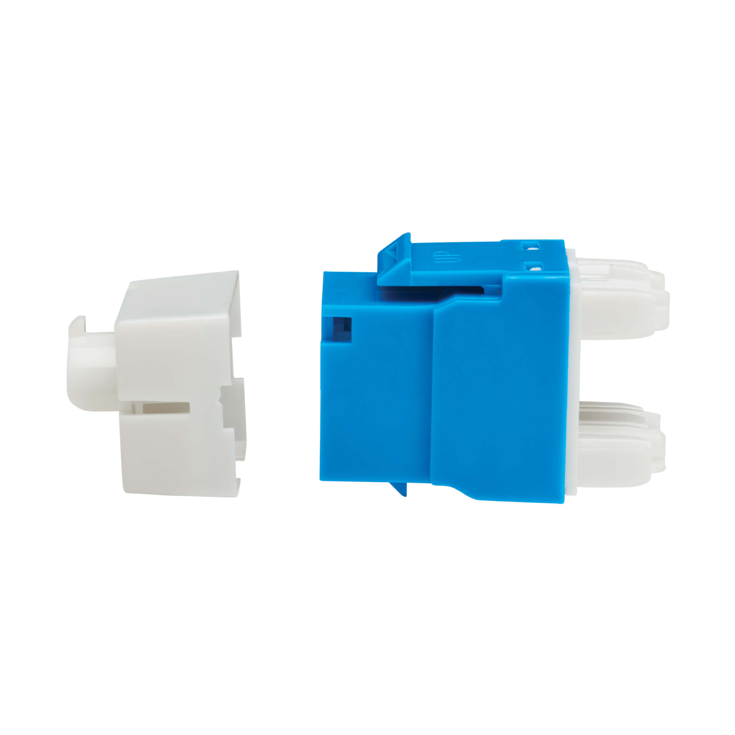 Cat6a Keystone Jack, 4PPoE, 110 Krone, RJ45, Blue, 10PK, TAA | Eaton