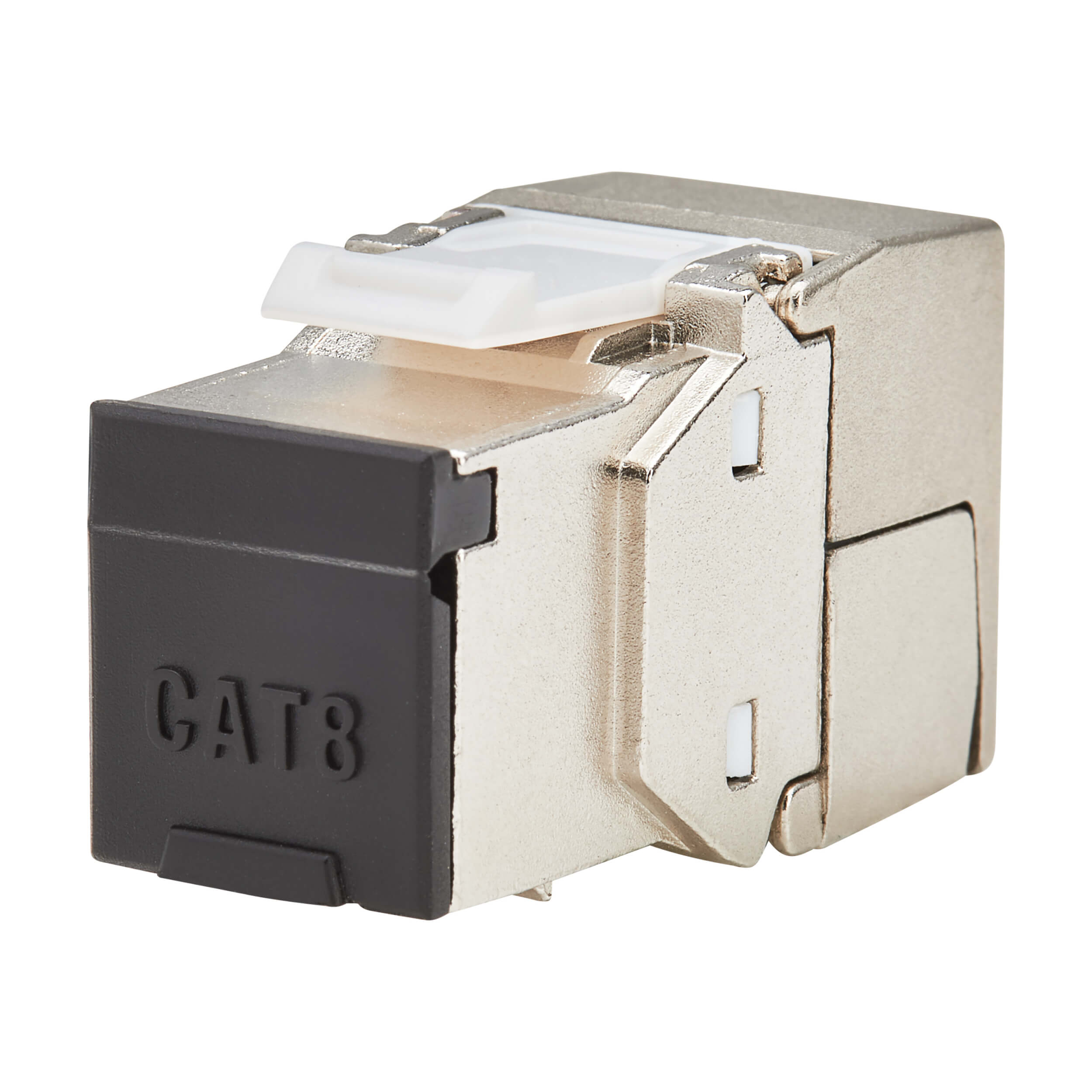 Cat8 STP Shielded Tool-Free Keystone RJ45 Jack, 568A/B | Eaton