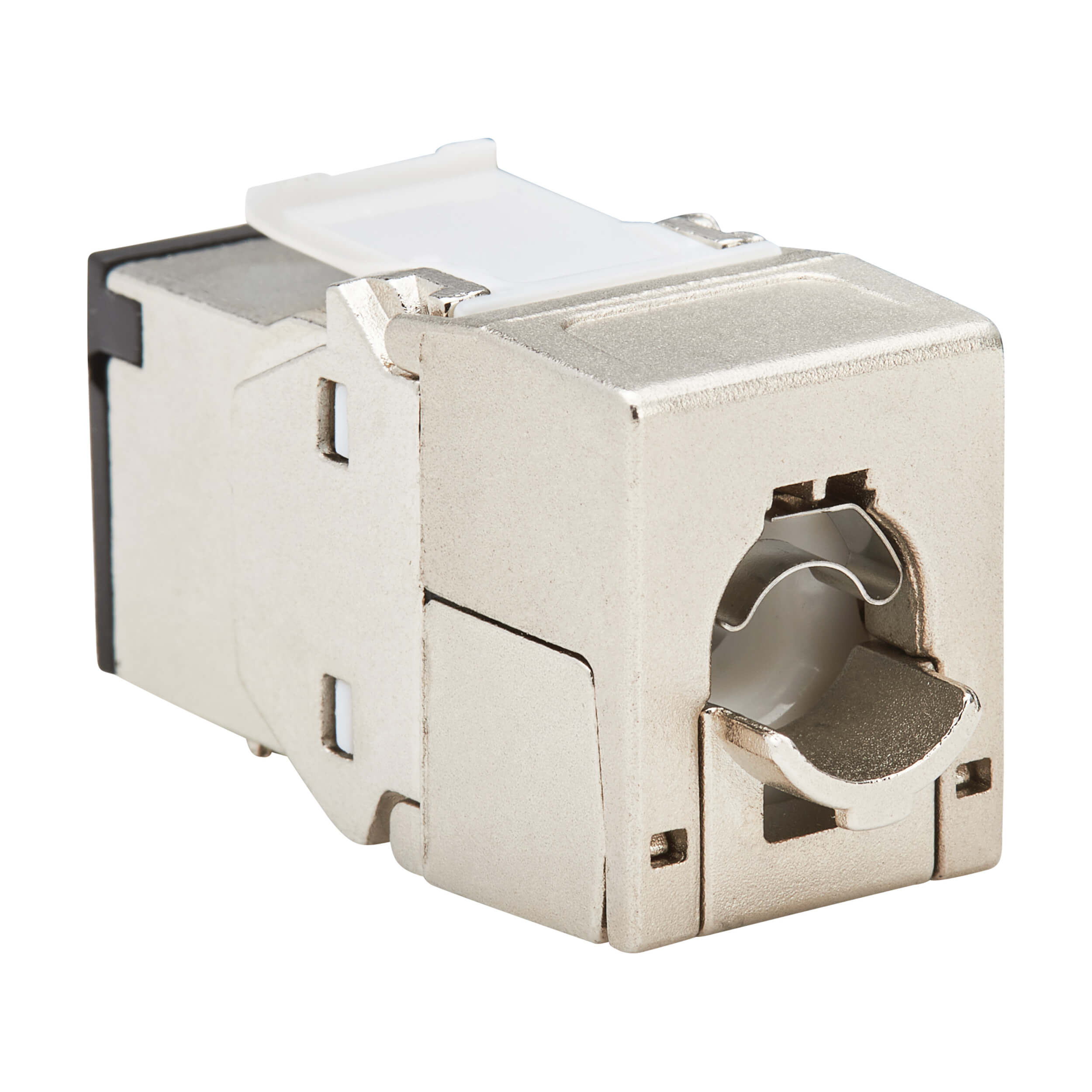 Cat8 STP Shielded Tool-Free Keystone RJ45 Jack, 568A/B | Eaton