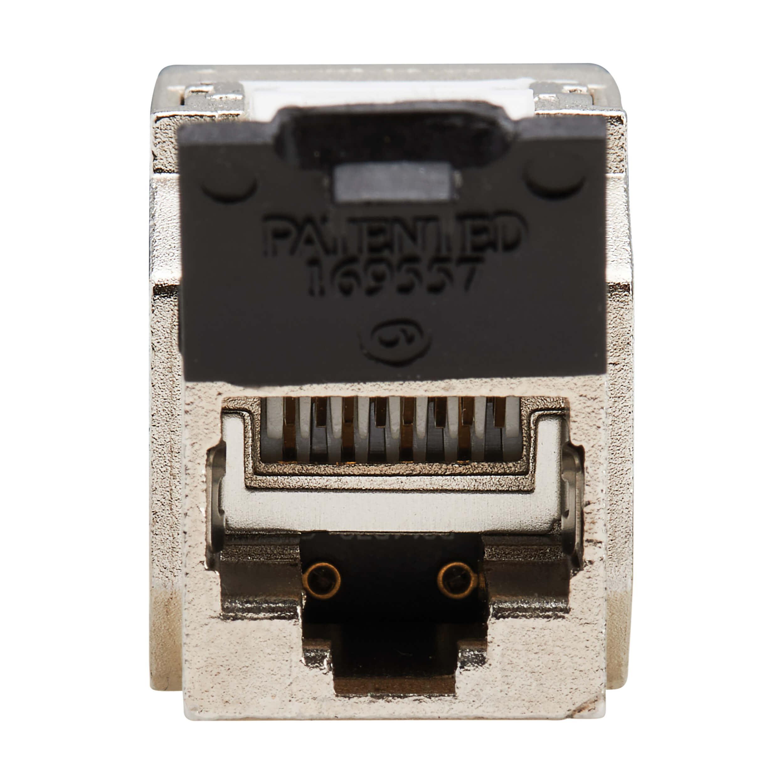 Cat8 STP Shielded Tool-Free Keystone RJ45 Jack, 568A/B | Eaton