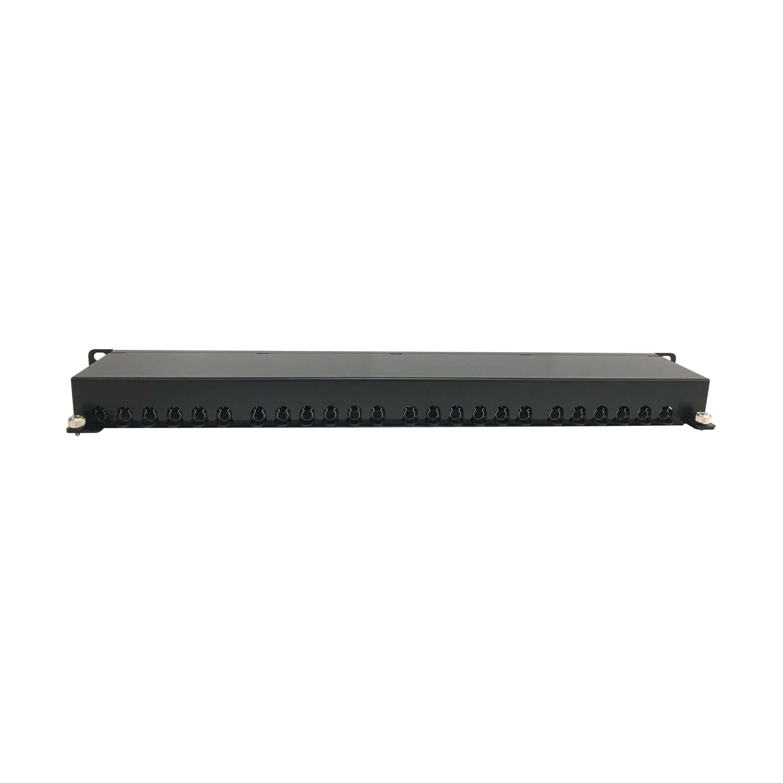 24-Port Cat6a Shielded Patch Panel, 110 Punchdown, 1U, TAA | Eaton