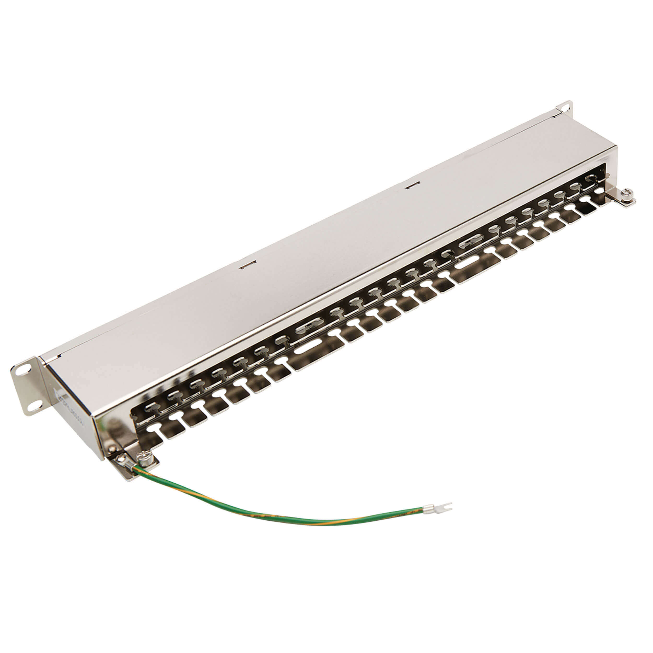 Cat5e Cat6 48-Port Patch Panel, Shielded, RJ45, Rack-Mount | Eaton