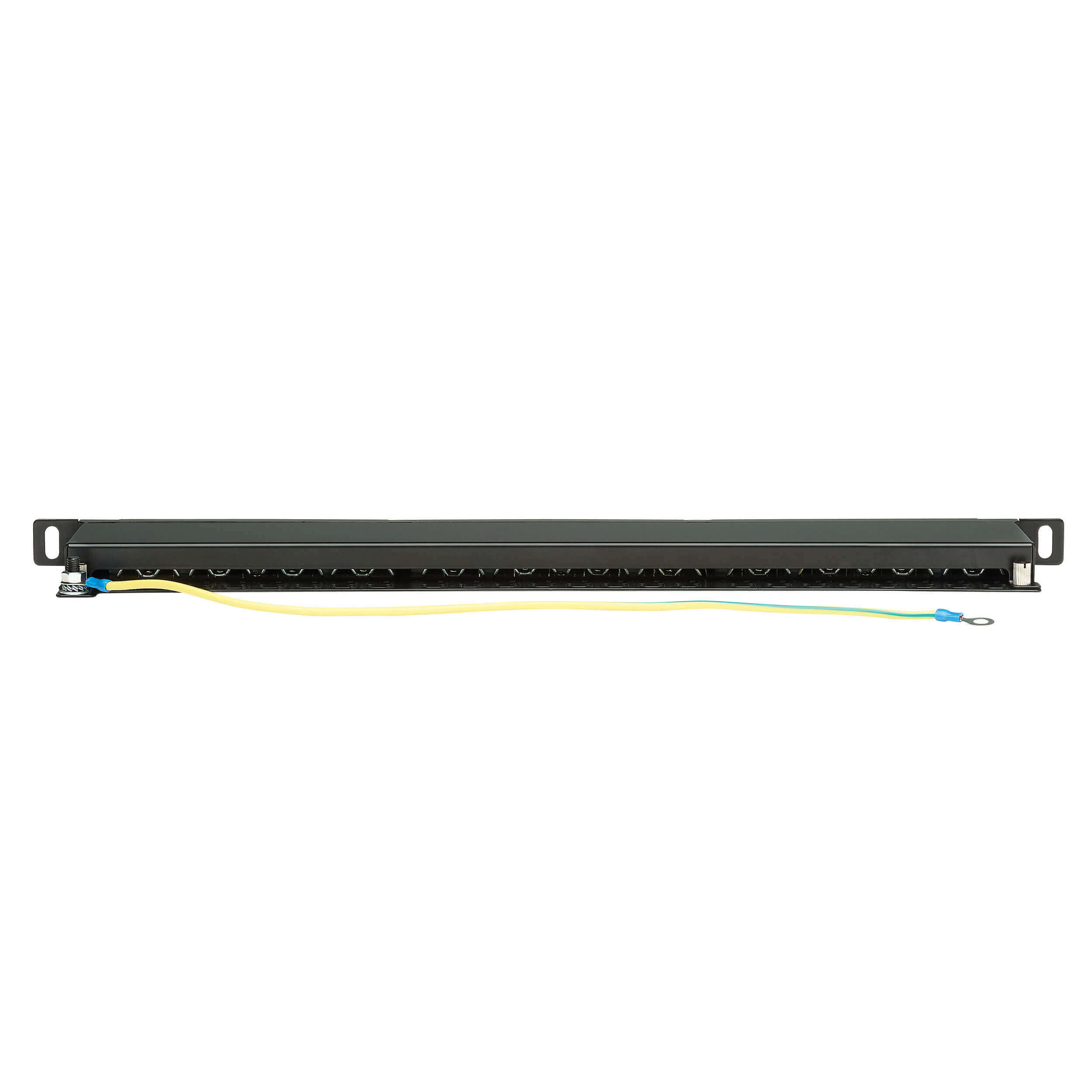 24-Port High-Density Patch Panel, Cat6a, Shielded, 0.5U | Eaton