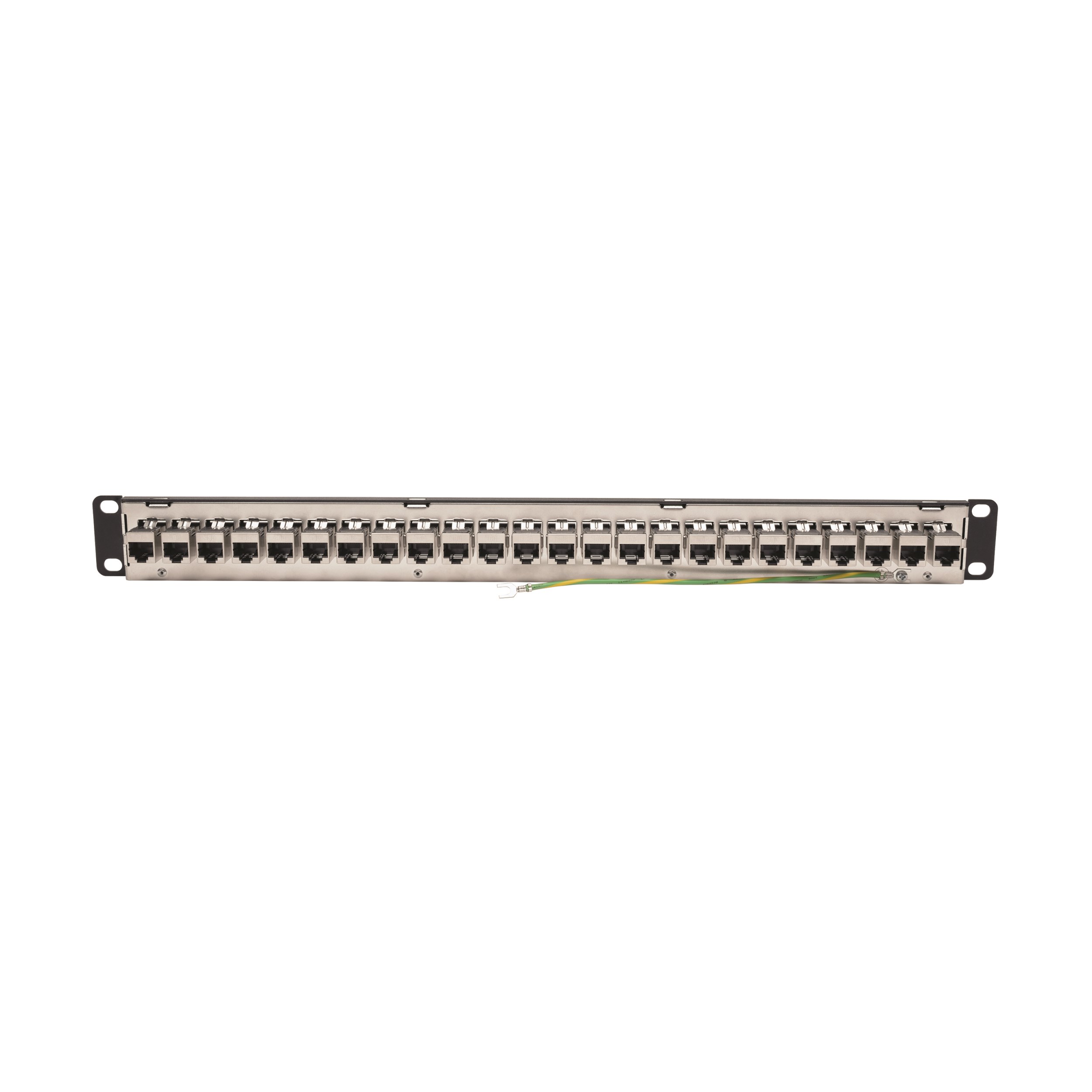 24-Port 1U Rack-Mount STP Shielded Cat6a Patch Panel | Eaton