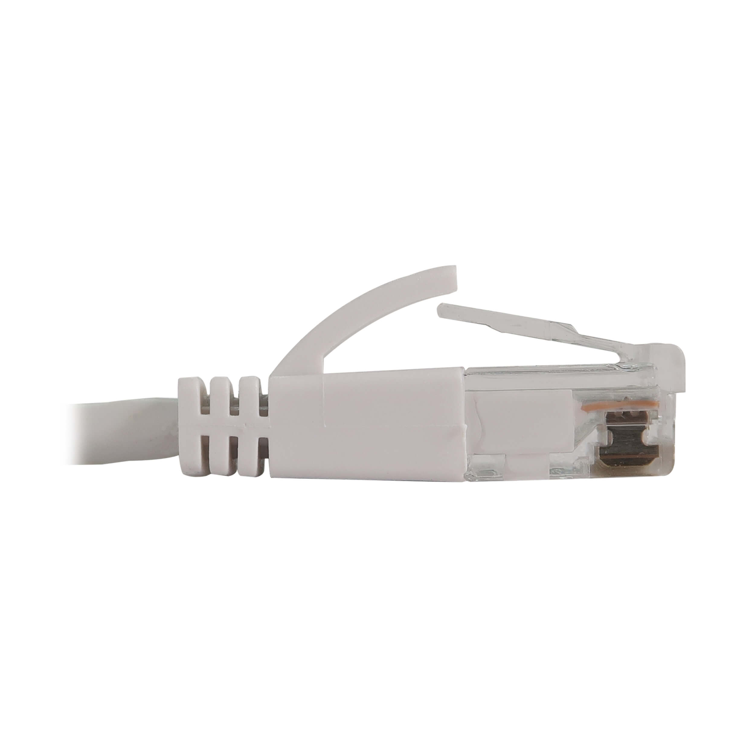 Cat6a, 10G, Ethernet Cable, Snagless, Slim, UTP, White, 15 ft | Eaton