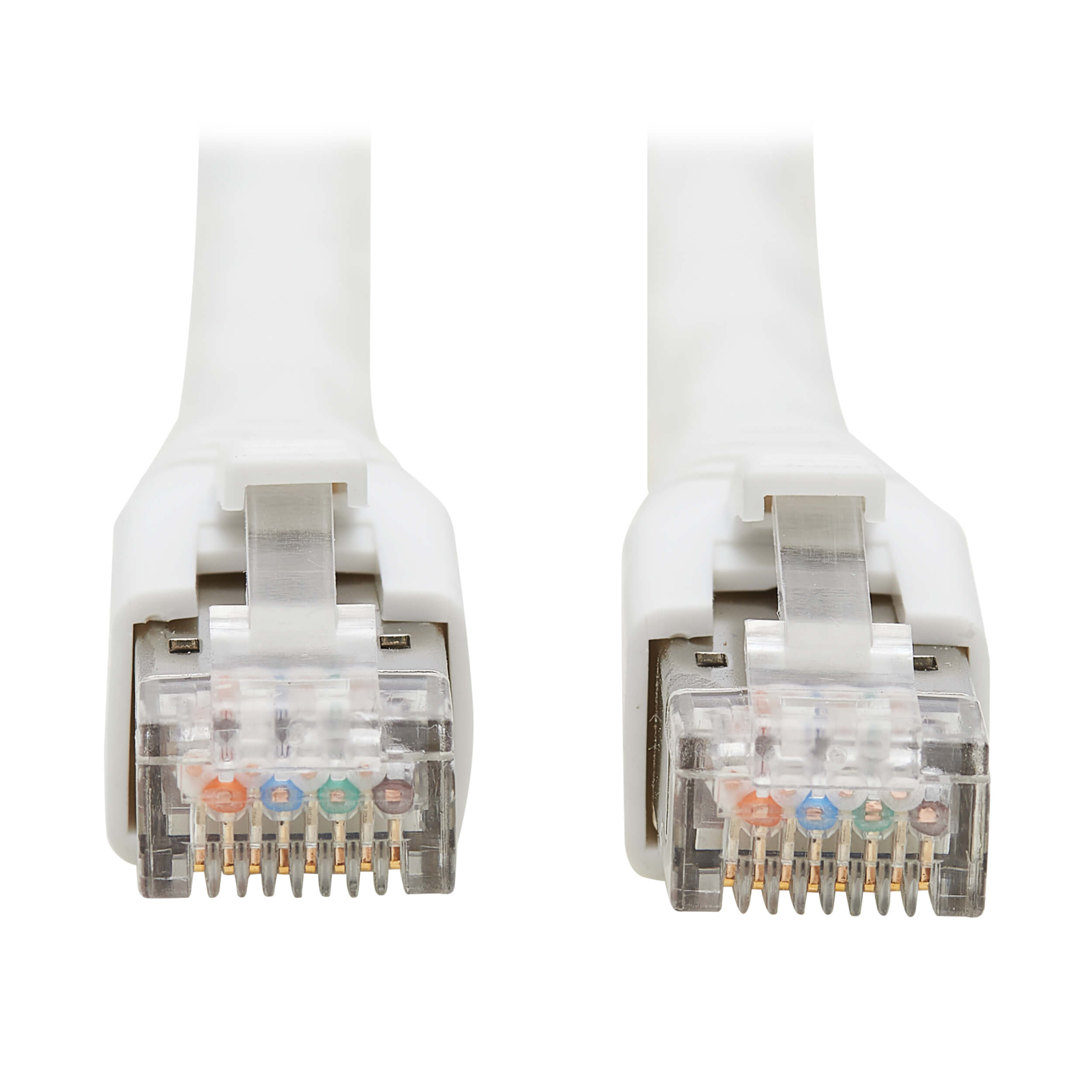 Cat8 Shielded SSTP Ethernet Cable, 40G, White, 6-ft. | Eaton