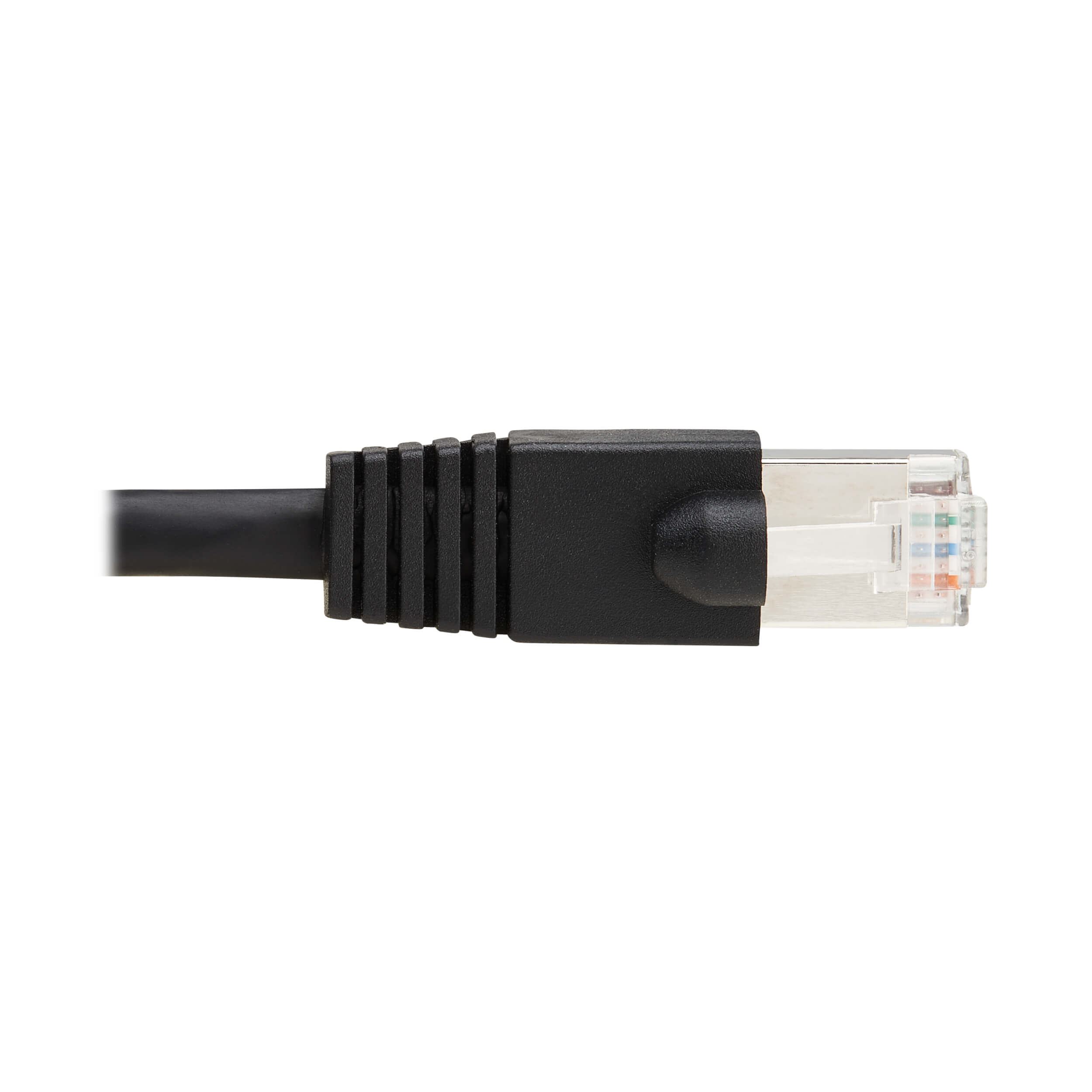 Cat8 Shielded Ethernet SSTP Patch Cable, 40G, Black, 10-ft. | Eaton
