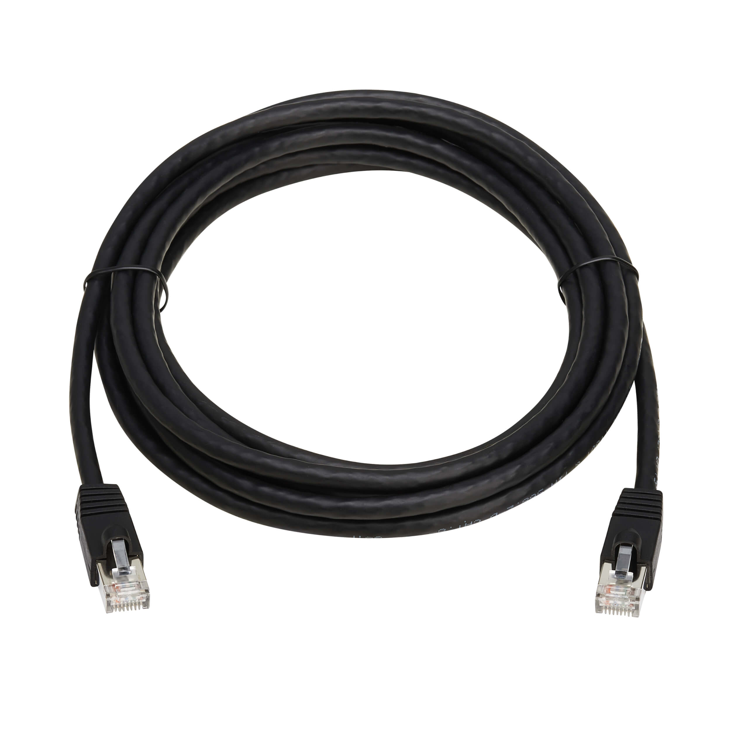Cat8 Shielded Ethernet SSTP Patch Cable, 40G, Black, 12-ft. | Eaton
