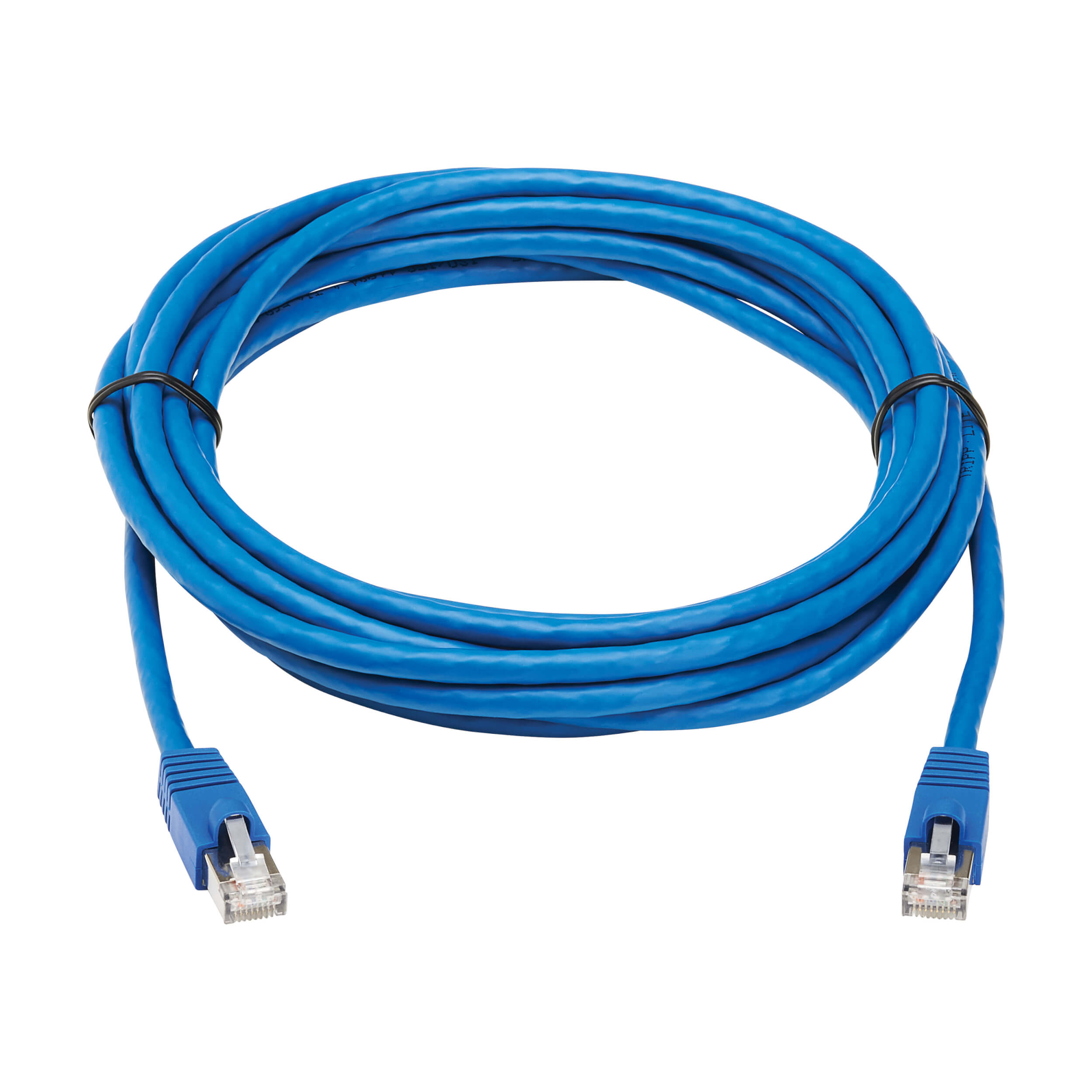 Cat8 Shielded Ethernet SSTP Patch Cable, 40G, Blue, 15-ft. | Eaton