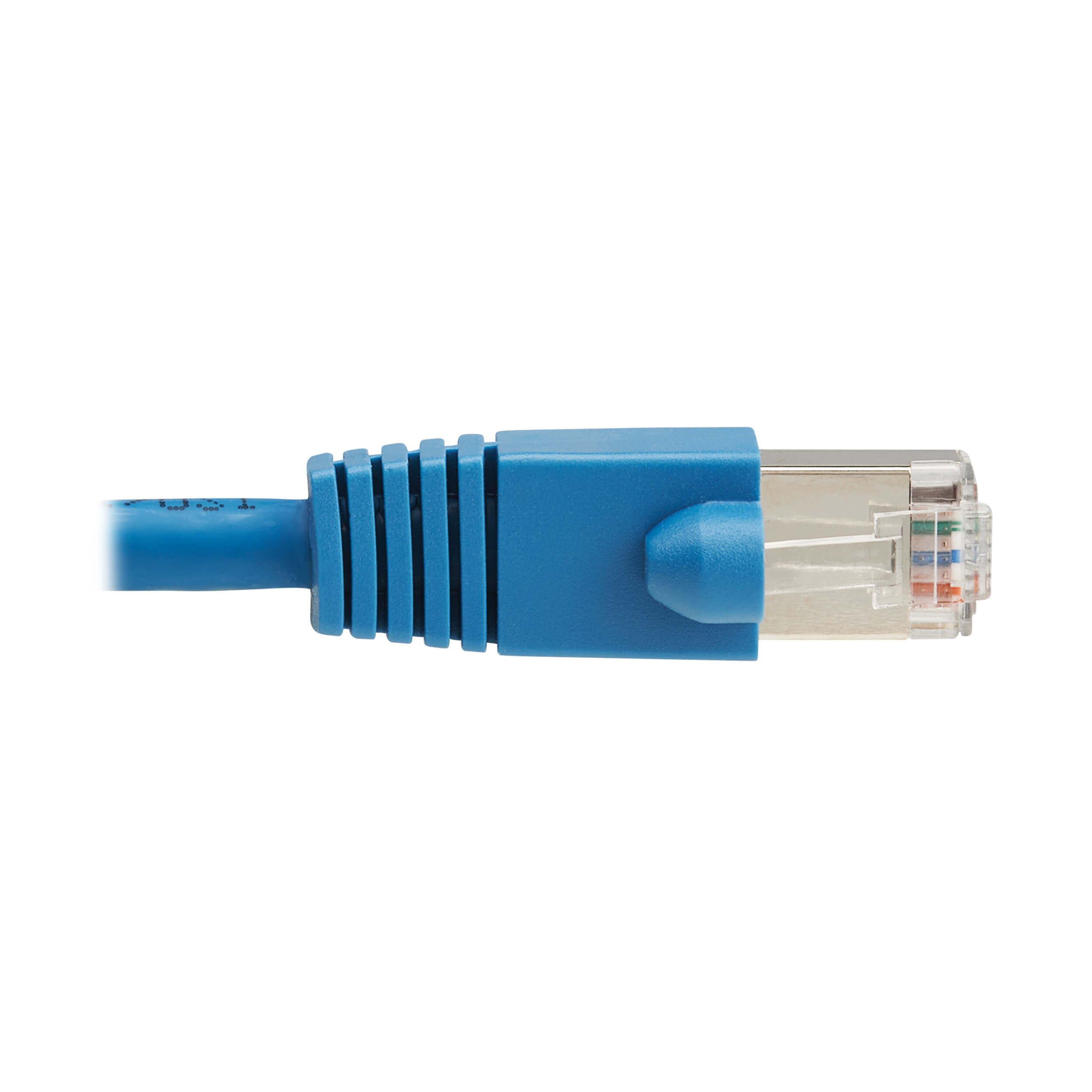 Cat8 Shielded Ethernet LSZH Patch Cable, 40G, Blue, 0.5m | Eaton