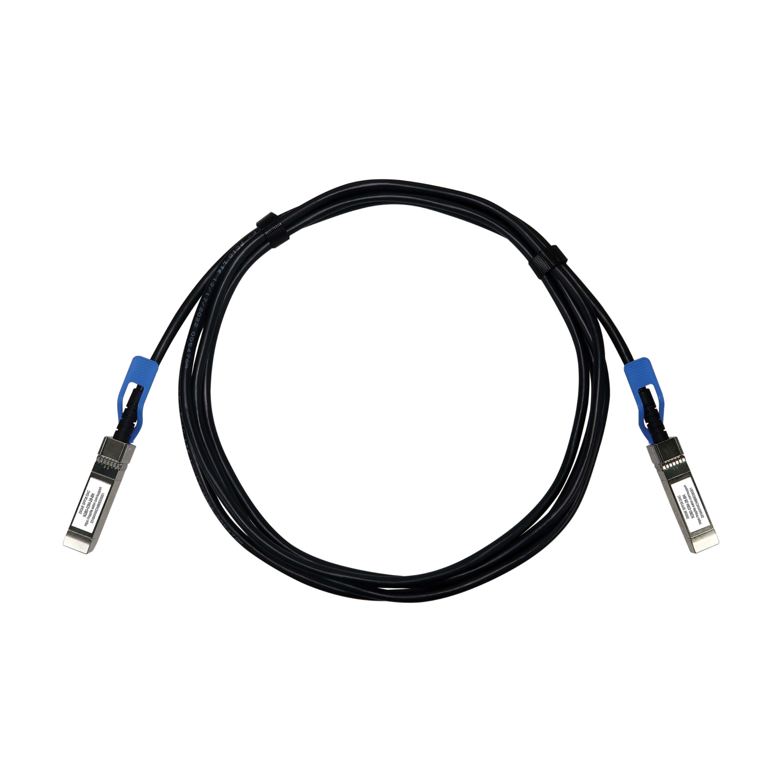 SFP28 25Gbase-CR1 Passive Twinax Copper Cable, DAC, Black, 3M | Eaton