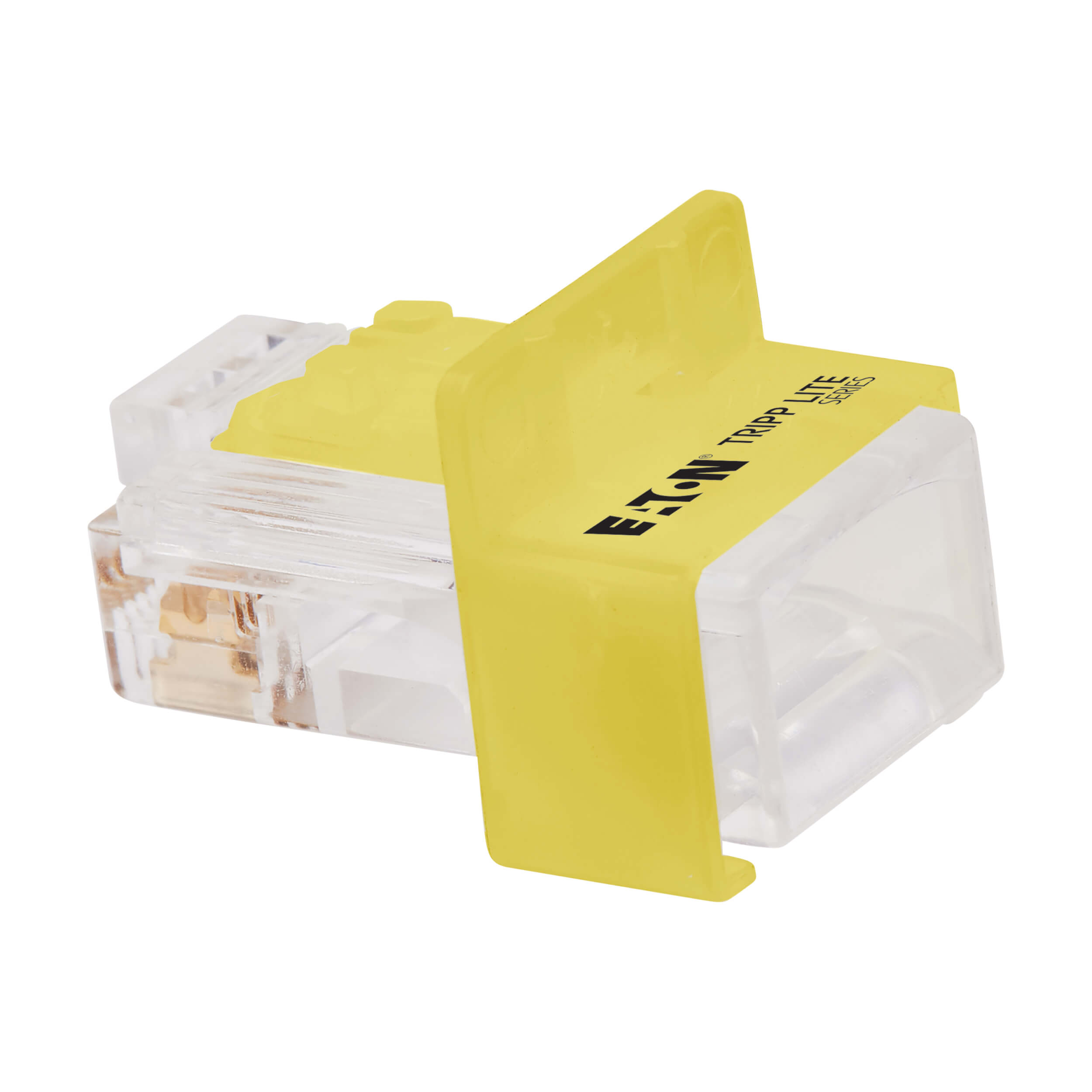 Tamper-proof RJ45 Plug Locks, 10 Pack, Yellow | Eaton