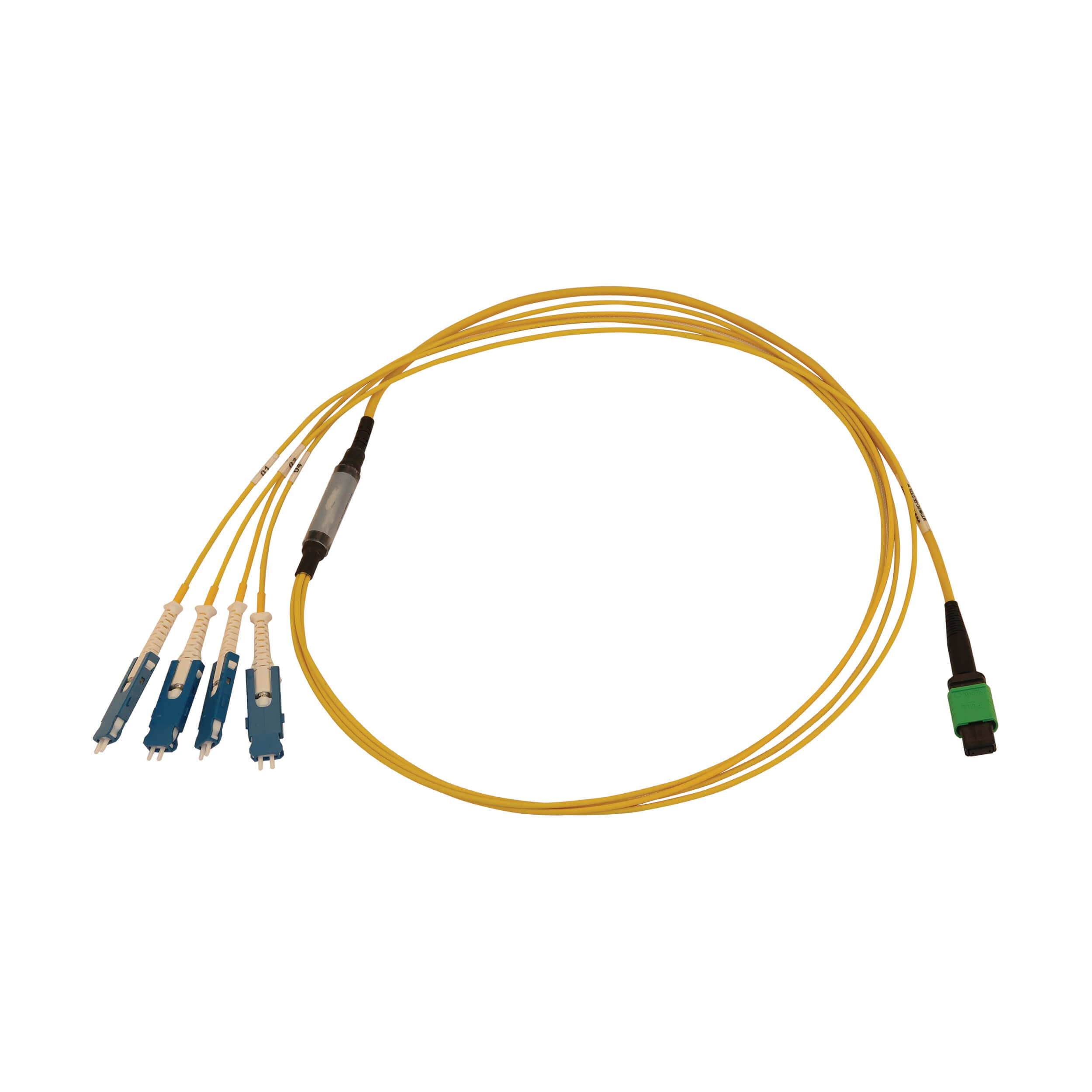 40/100/400G Fiber Patch Breakout Cable, MTP/MPO Female to 4x SN Male ...