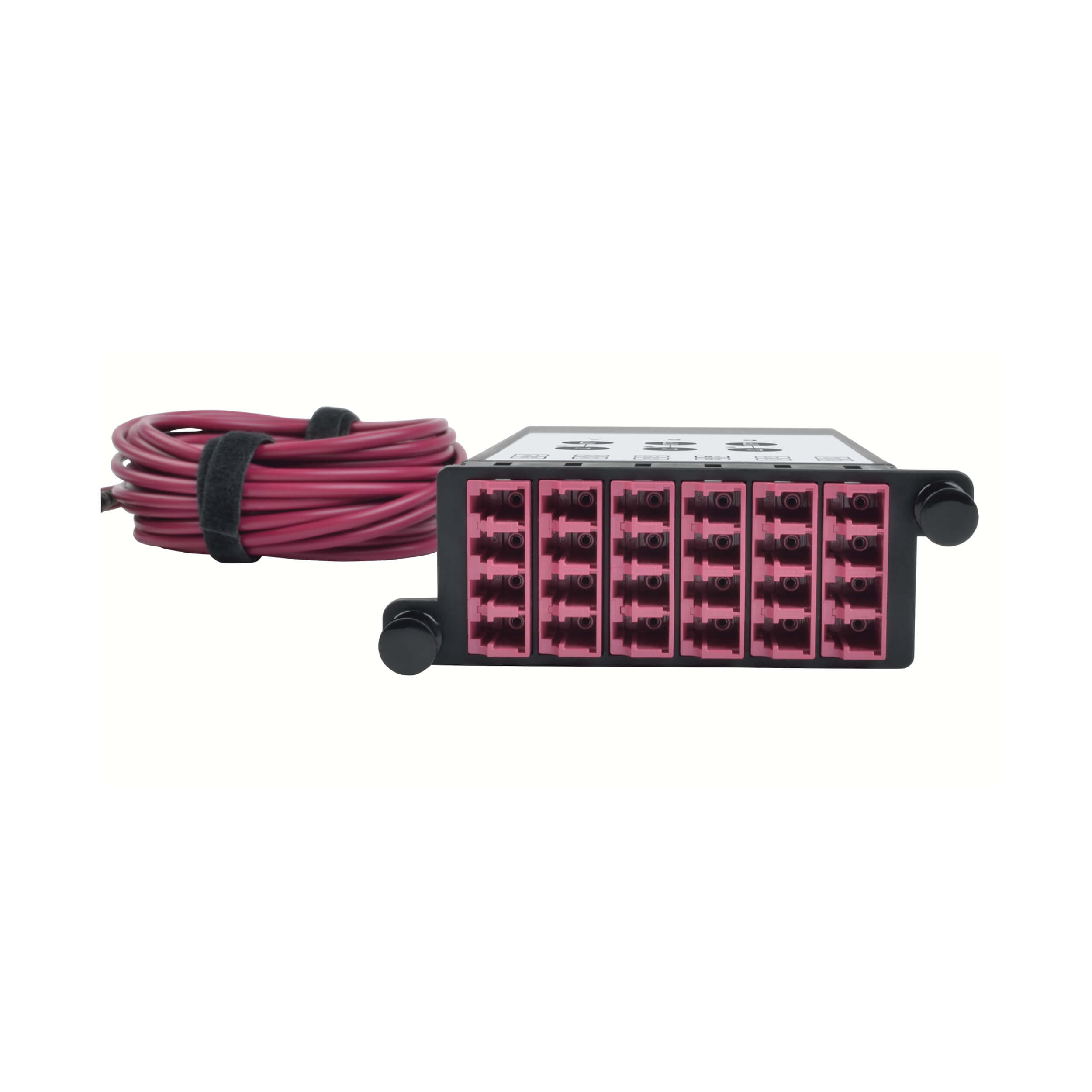 OM4 Fiber Breakout Cassette, MTP Cables, LC Duplex | Eaton