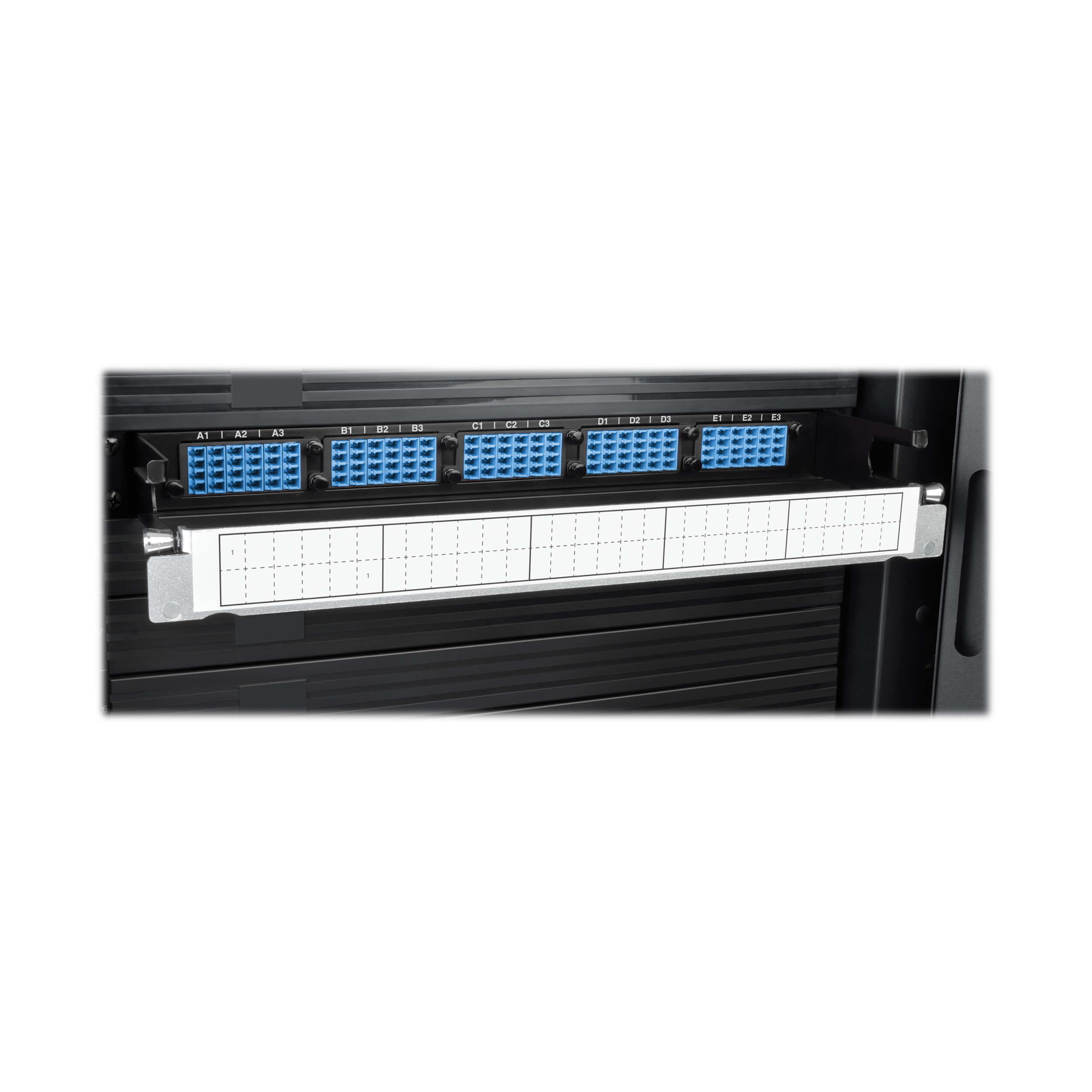Fiber Breakout Patch Panel, LC Duplex, Singlemode, 1U | Eaton