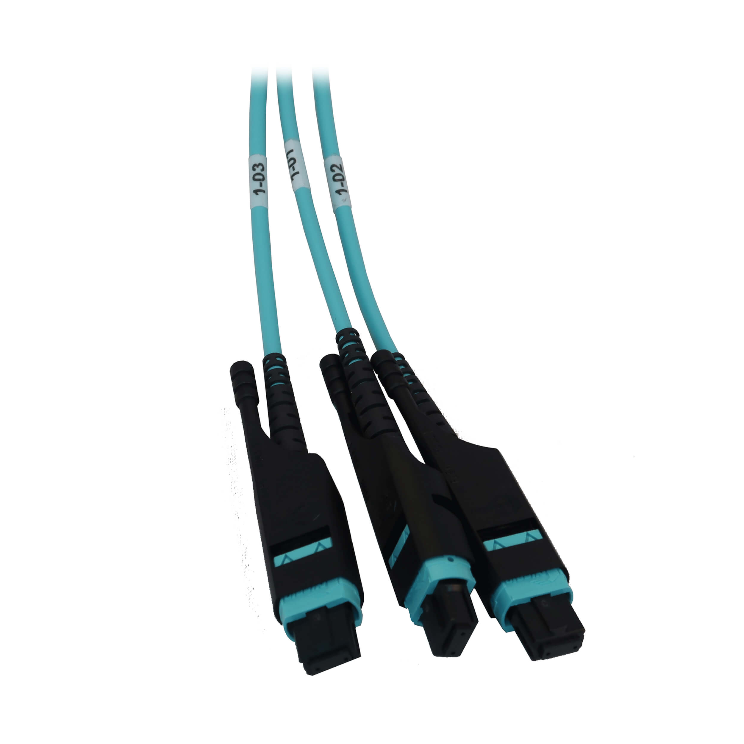 1U Preloaded Fiber Panel, MTP/MPO to MTP/MPO, 24F, OM4, 10M | Eaton