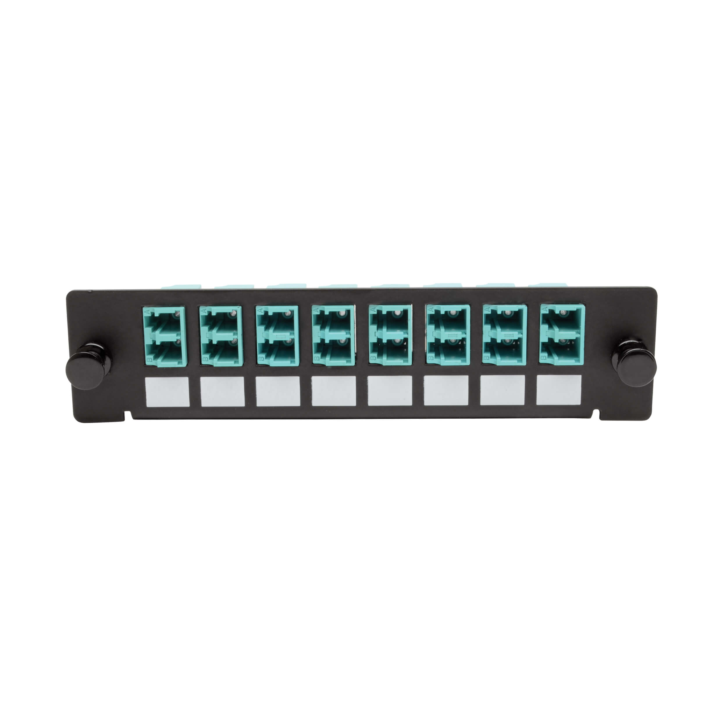 High-Density Fiber Adapter Panel, 8 LC Duplex Connectors | Eaton