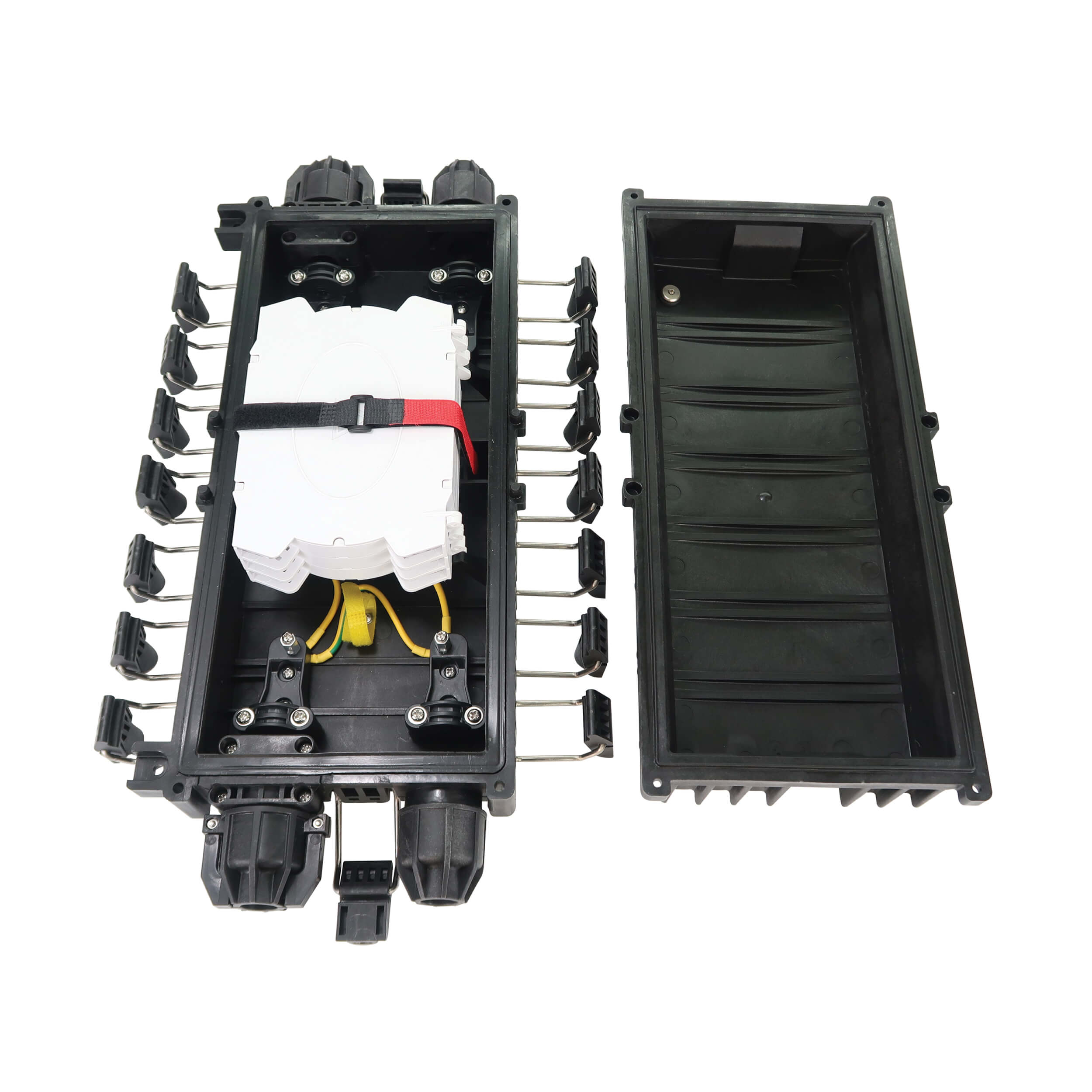 Fiber Splice Horizontal Closure - 72 Fiber Capacity, IP68 | Eaton