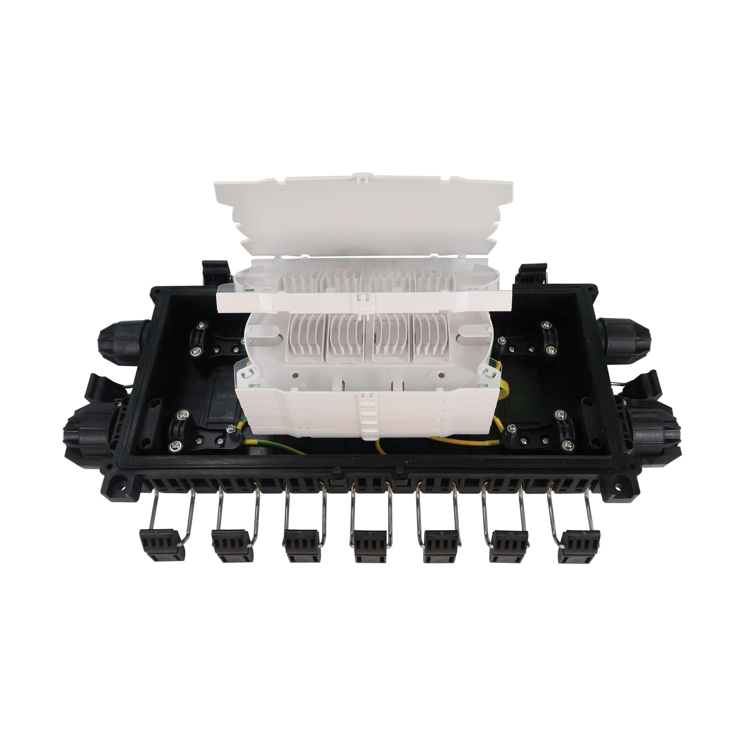 Fiber Splice Horizontal Closure - 288 Fiber Capacity, IP68 | Eaton