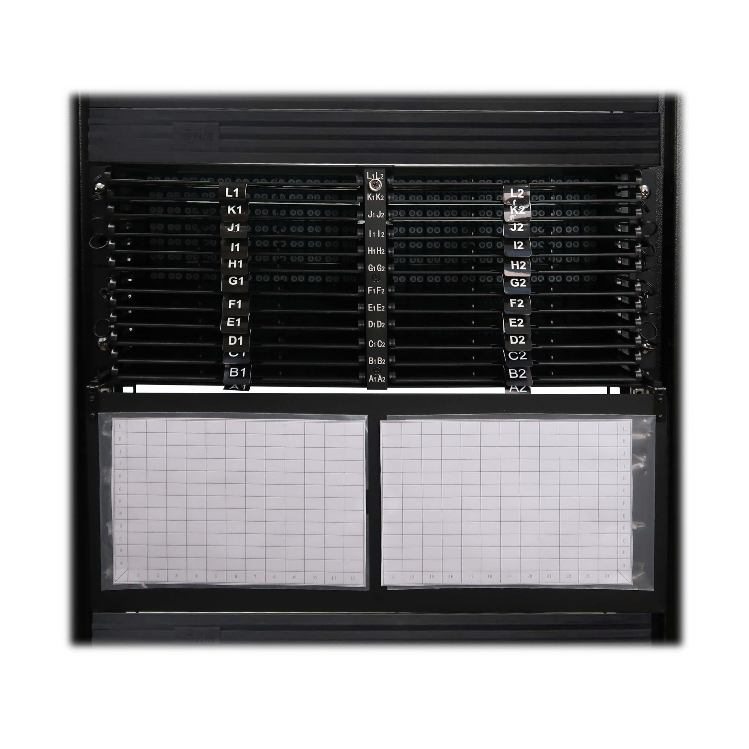 Fiber Splice Panel - 576 LC/UPC Singlemode 0.9 mm, 4U Rack | Eaton