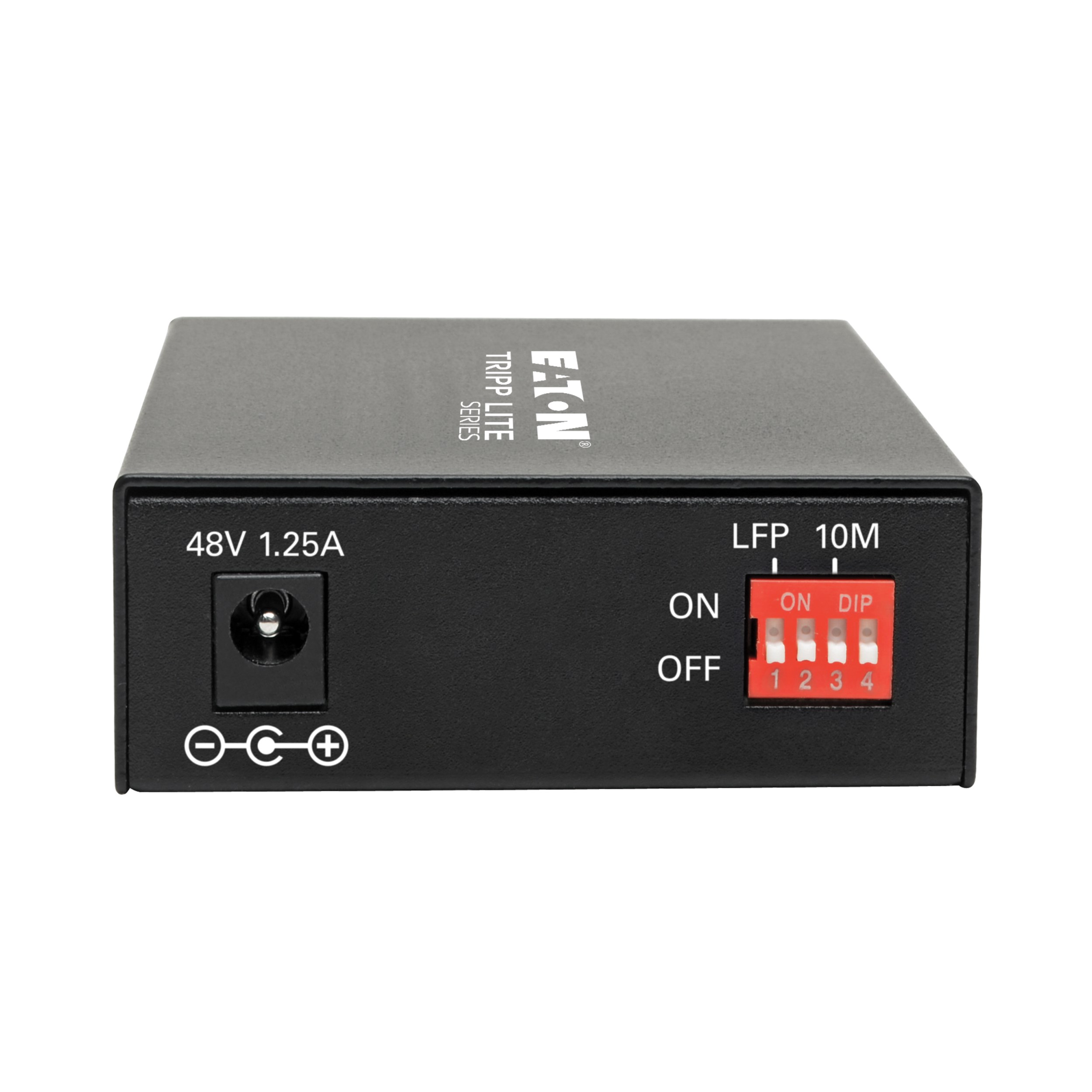 Multimode Fiber to Ethernet Media Converter, POE, SC, 2km | Eaton