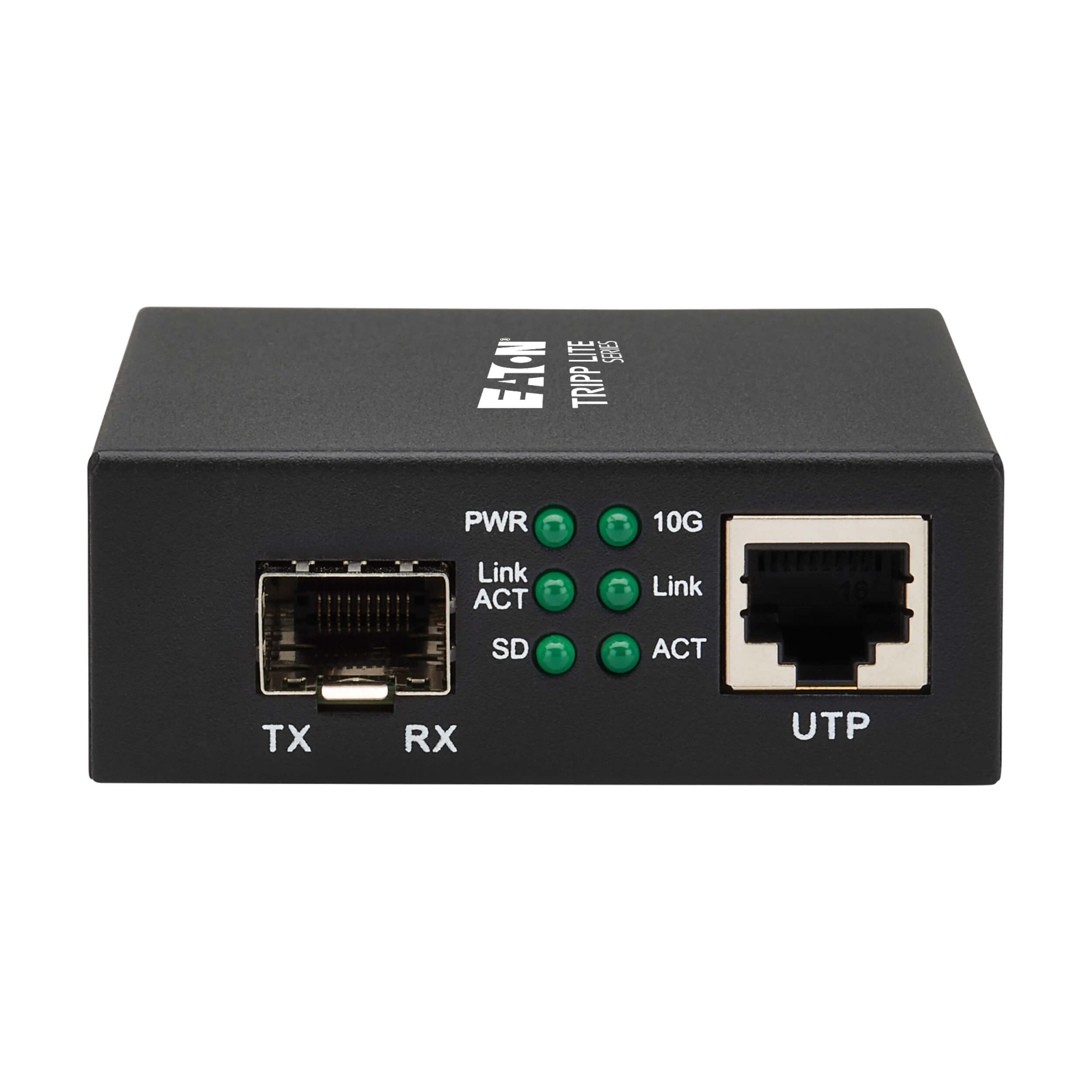 10Gb SFP+ to RJ45 Media Converter, 850 nm, 1310 nm Compatible, 80km | Eaton