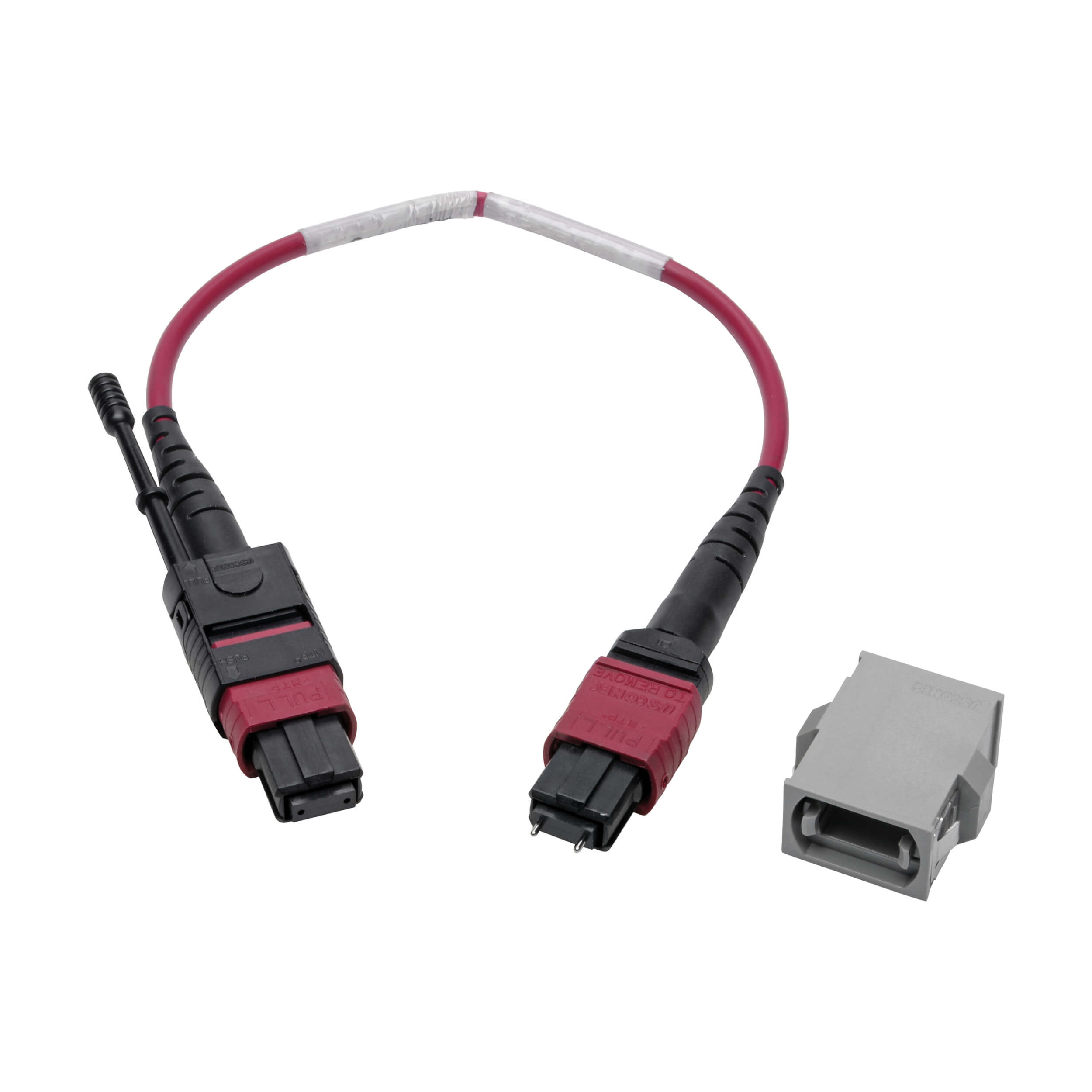 MTP/MPO 12-Fiber Polarity A to B Migration Adapter, OM4 | Eaton