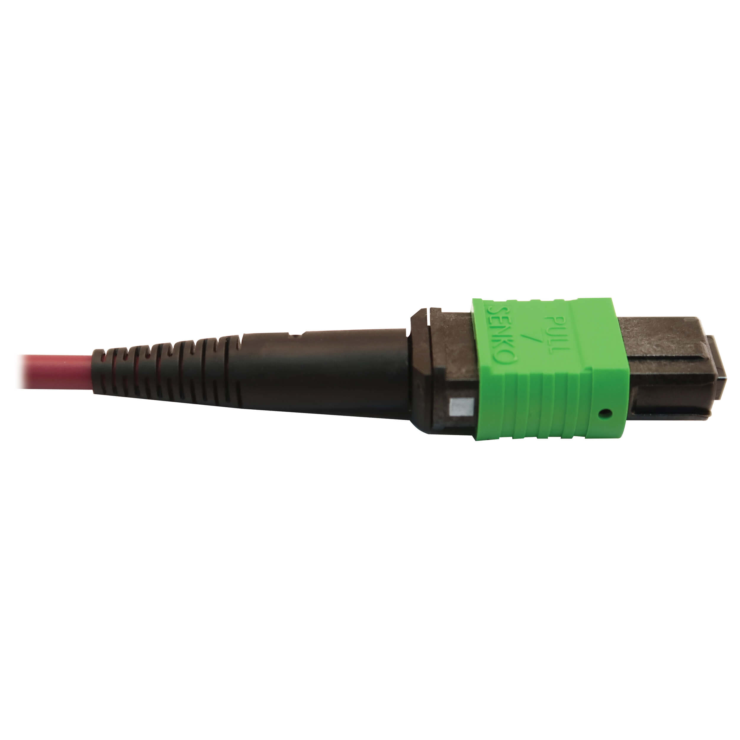 400G MTP/MPO Multimode OM4 Fiber Cable, 16F to 24F Magenta, 3M | Eaton