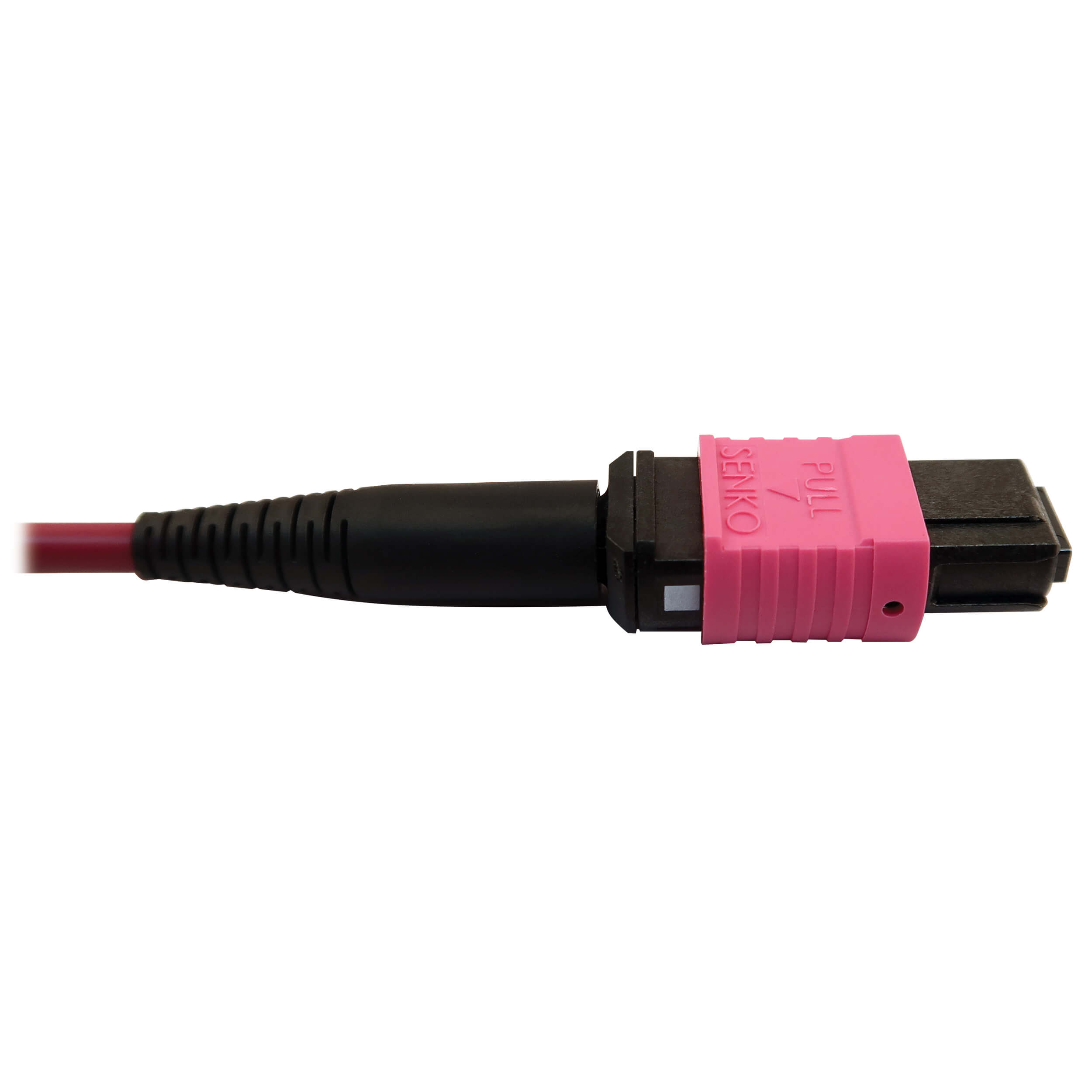 400G MTP/MPO Multimode OM4 Fiber Cable, APC to UPC, Magenta, 5M | Eaton